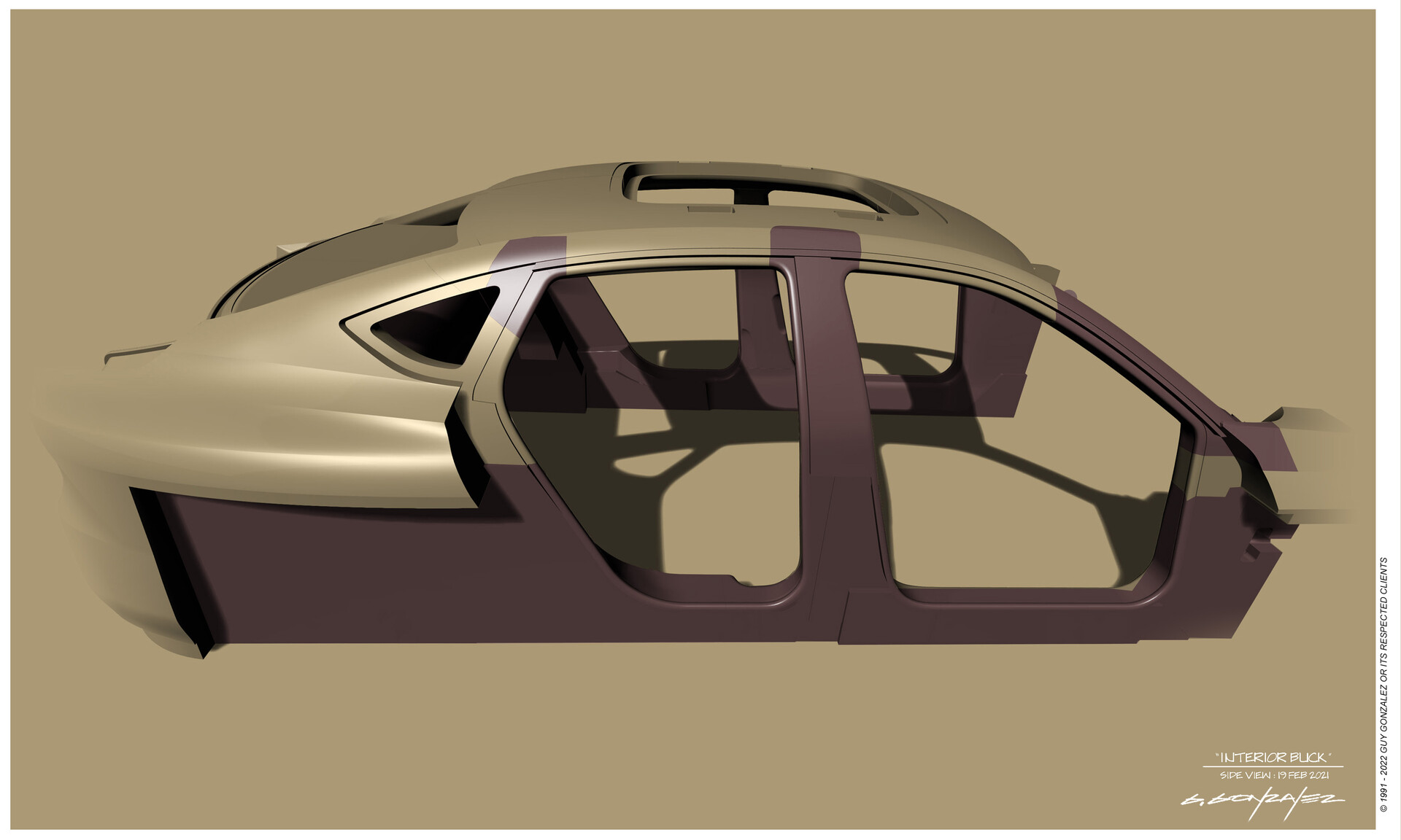 ArtStation - FC / FK Interior Buck