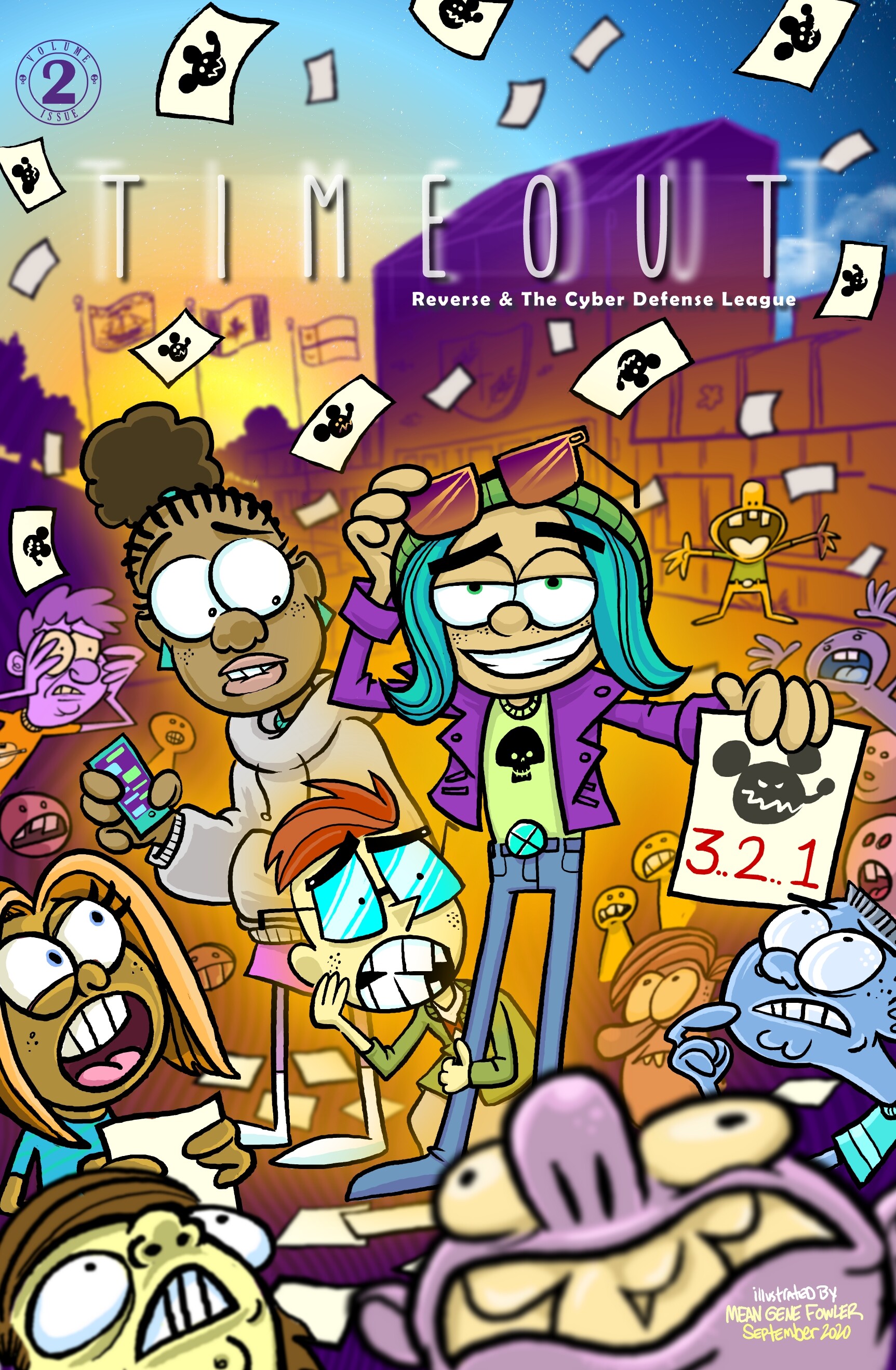 ArtStation - TIMEOUT 02 COMIC