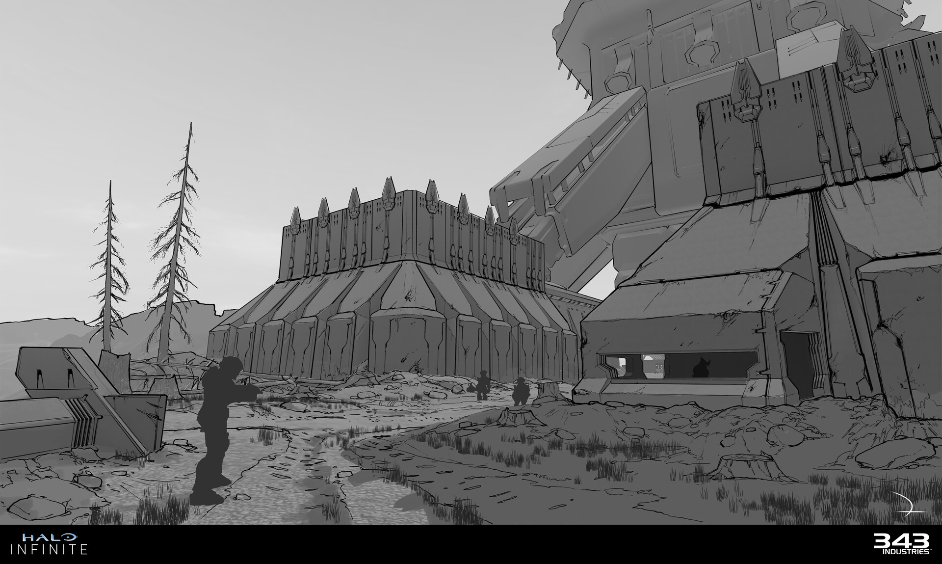 Art of Dechambo - Halo Infinite Banished The Tower