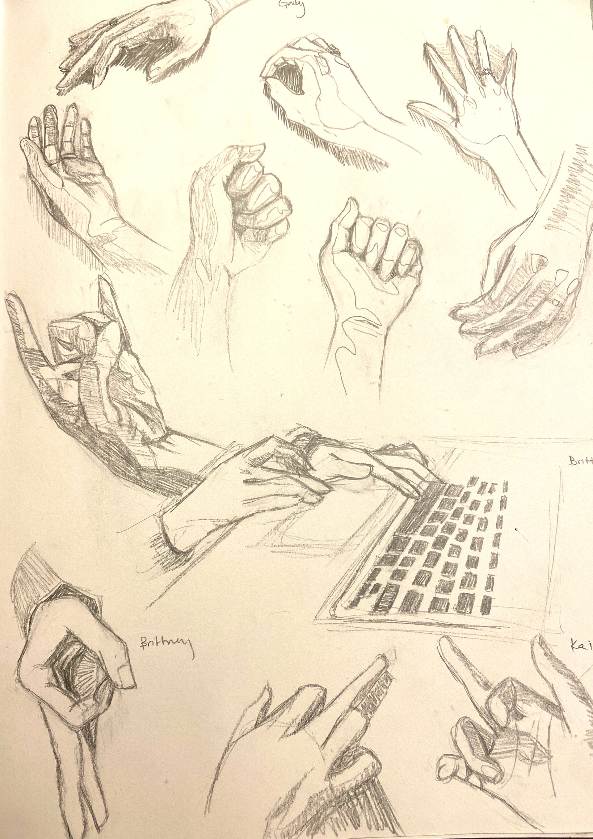 ArtStation - Hand Study