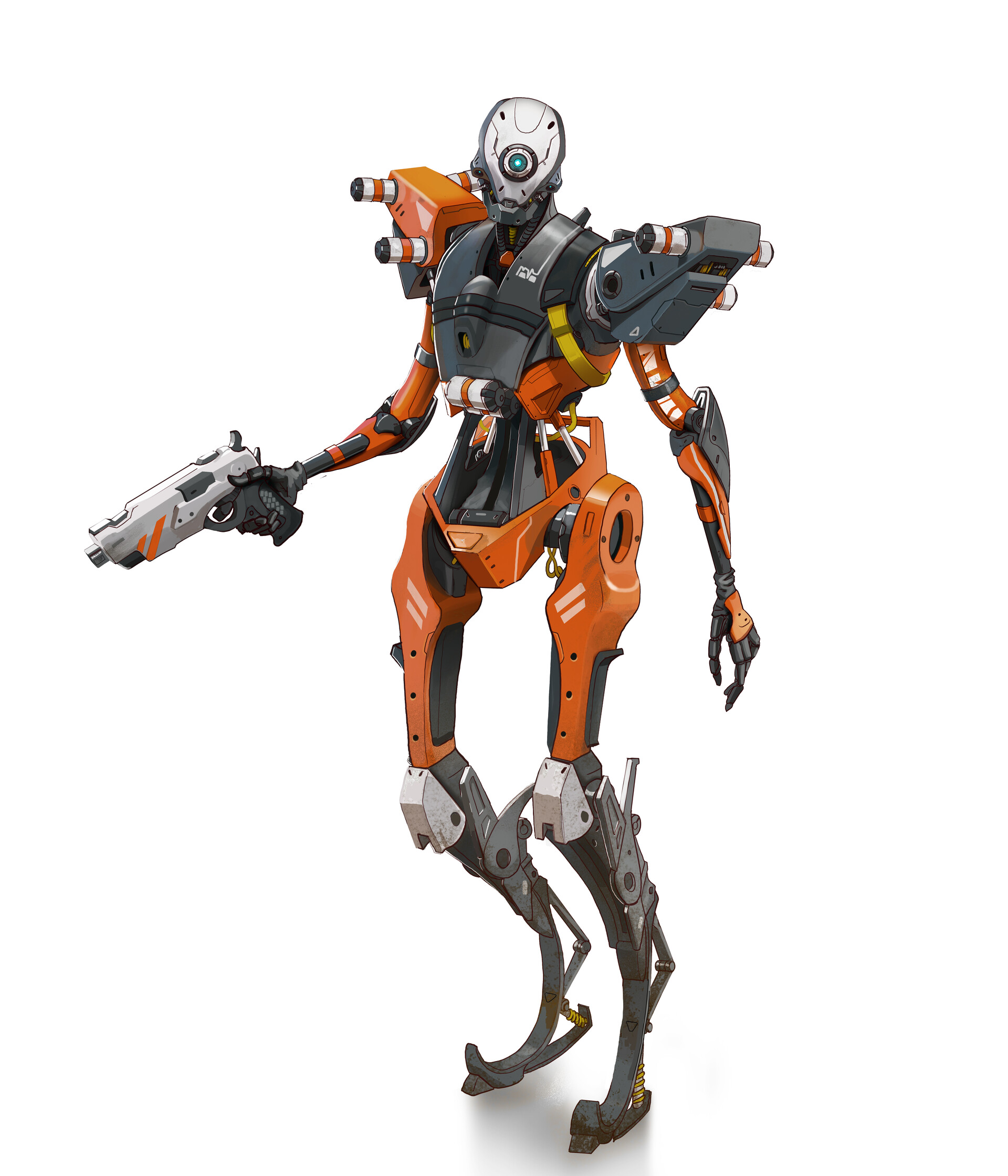 ArtStation - Bomber Robot B.UQ-08