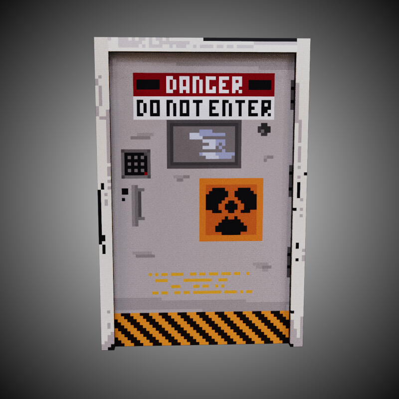 ArtStation - Danger Door