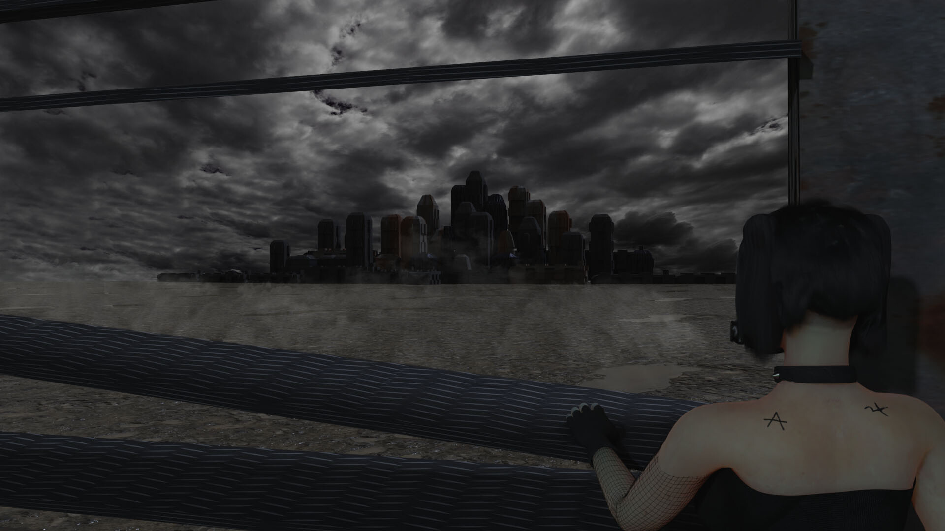 ArtStation - Post apocalypse window