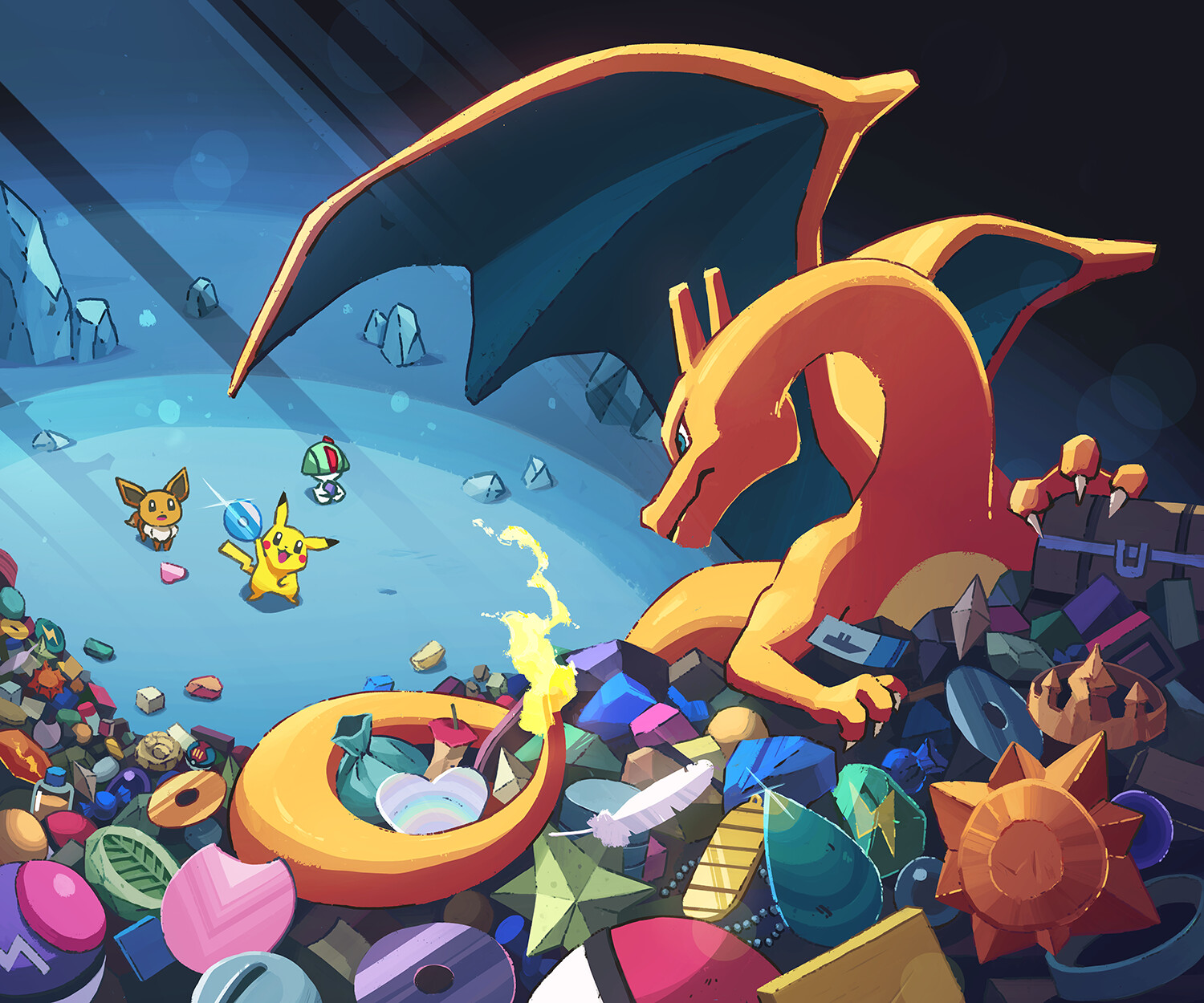 ArtStation - Hoarder's Bargain (Pokemon)