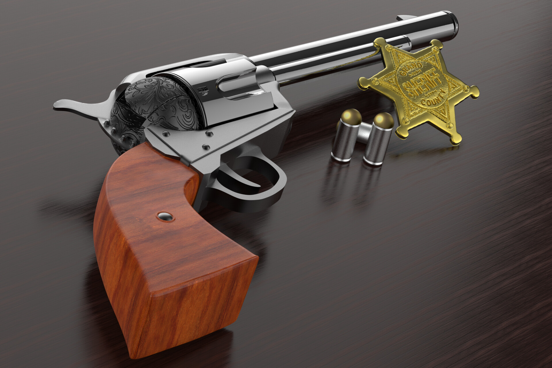ArtStation - Colt 45 Peacemaker
