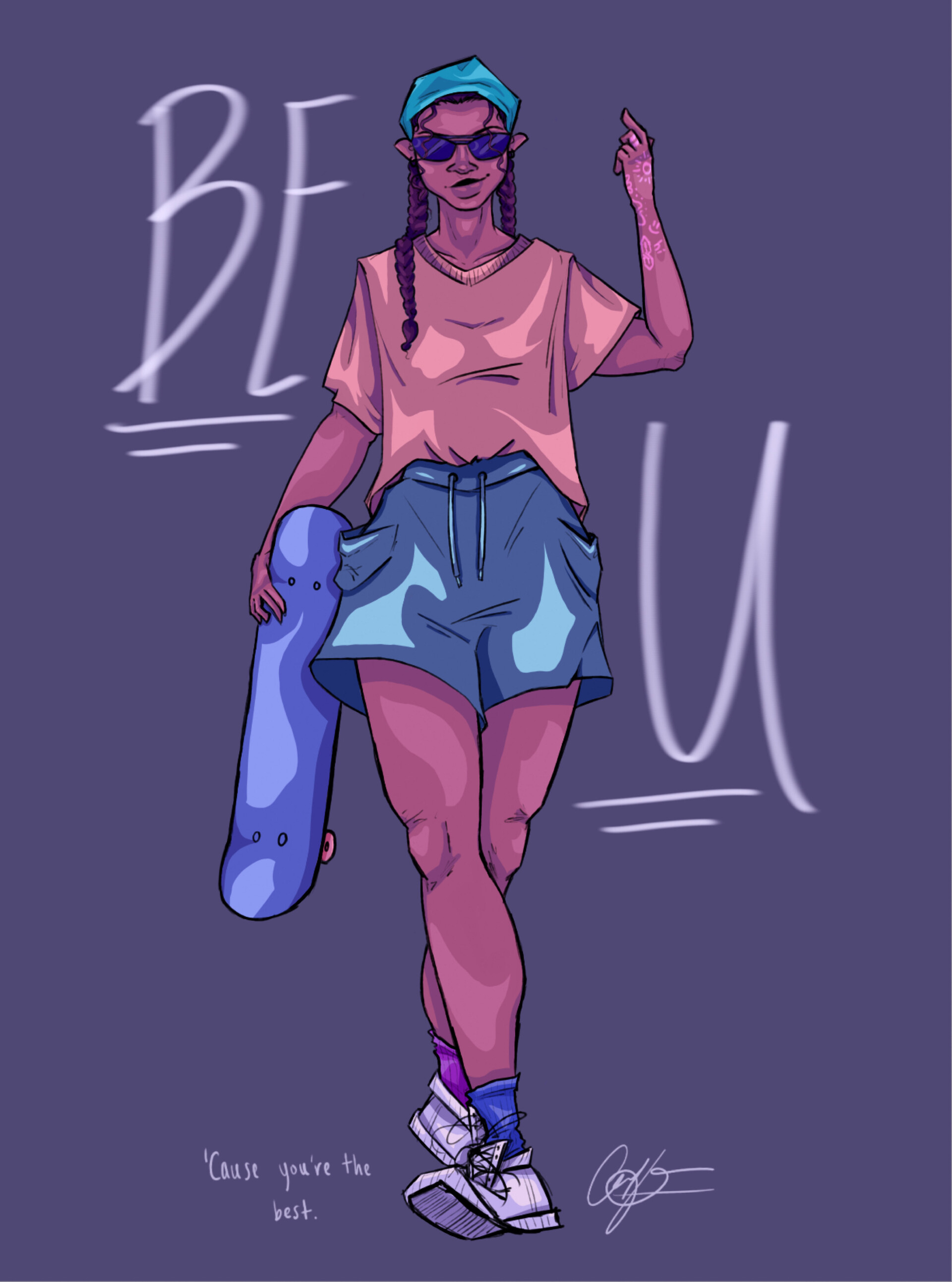 ArtStation - Be U (Commission Piece)