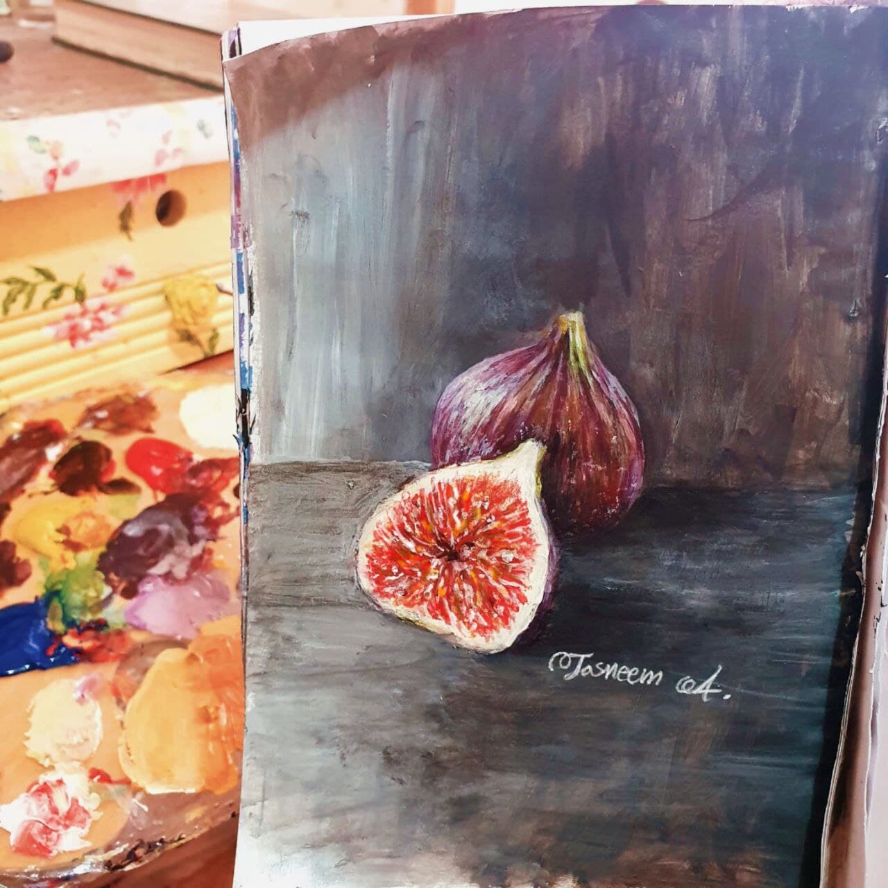 ArtStation - Figs with acrylic colors