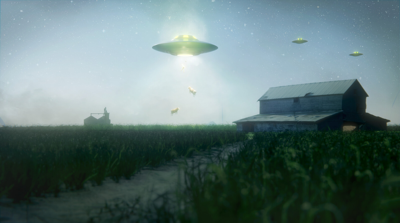 Michael Anselmi - Farming a UFO story