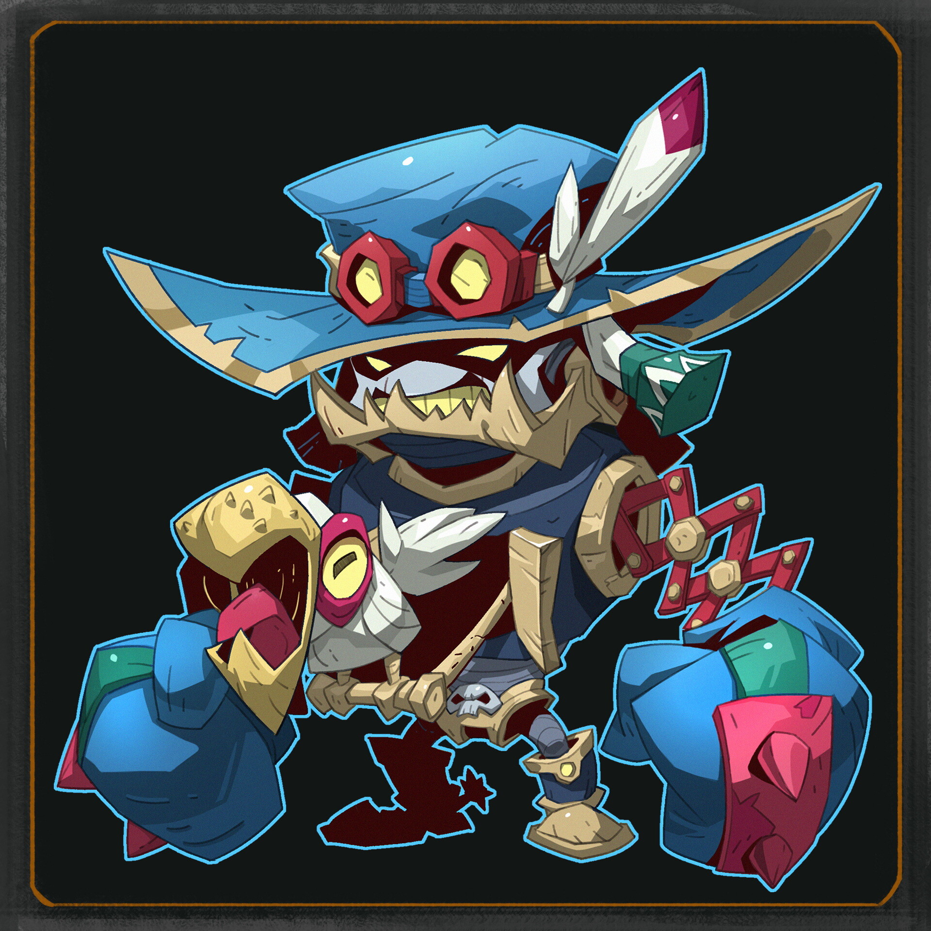 ArtStation - Toy cowboy and goblins