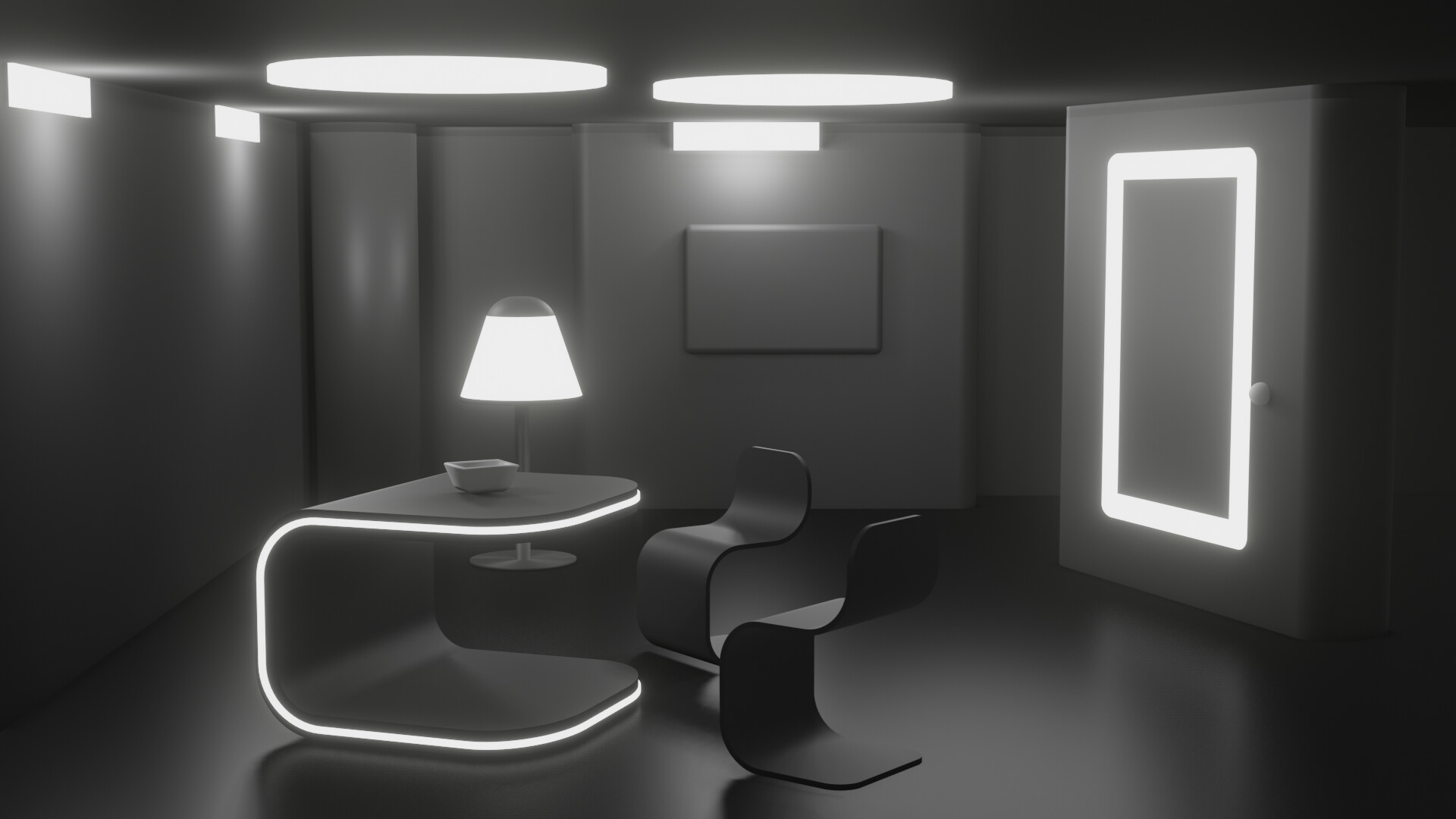 ArtStation - Sci-fi Room