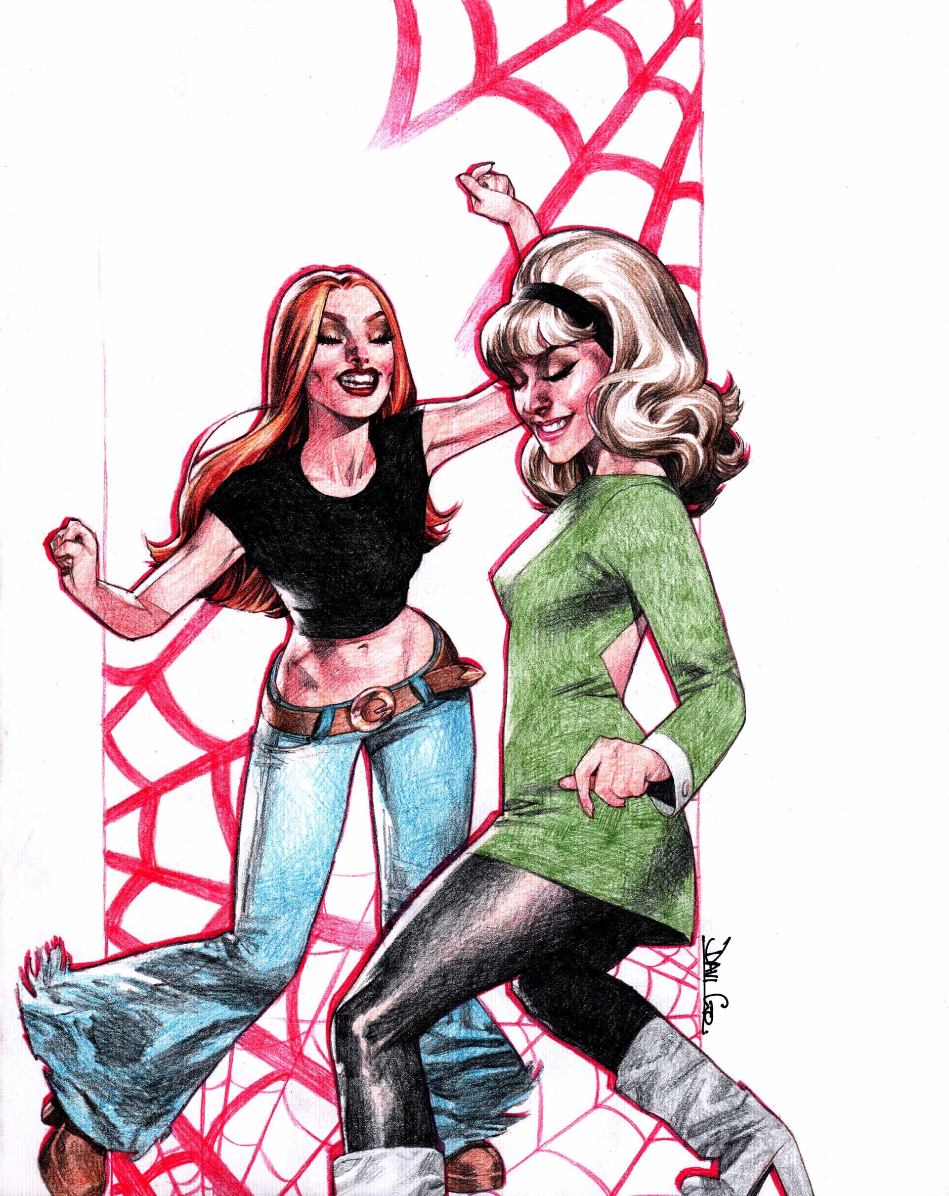 ArtStation - MJ and Gwen