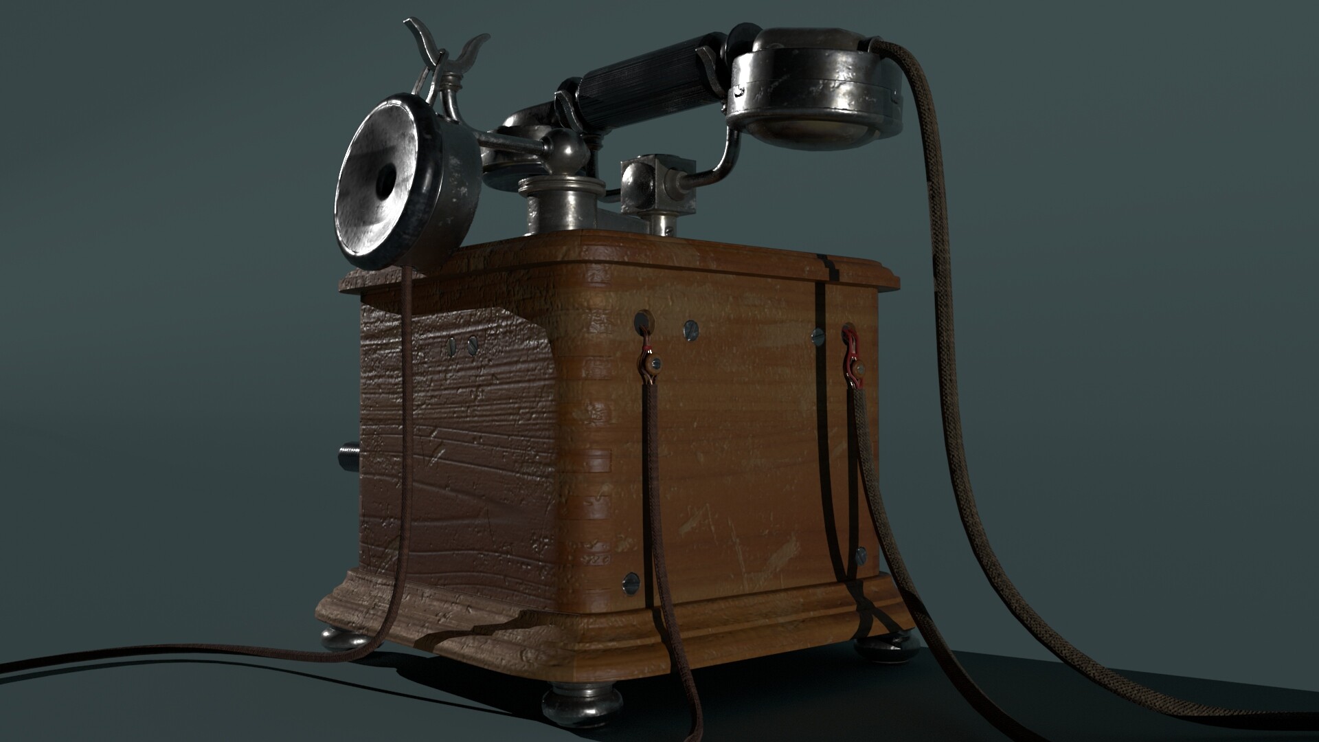 ArtStation - Old Ring Phone