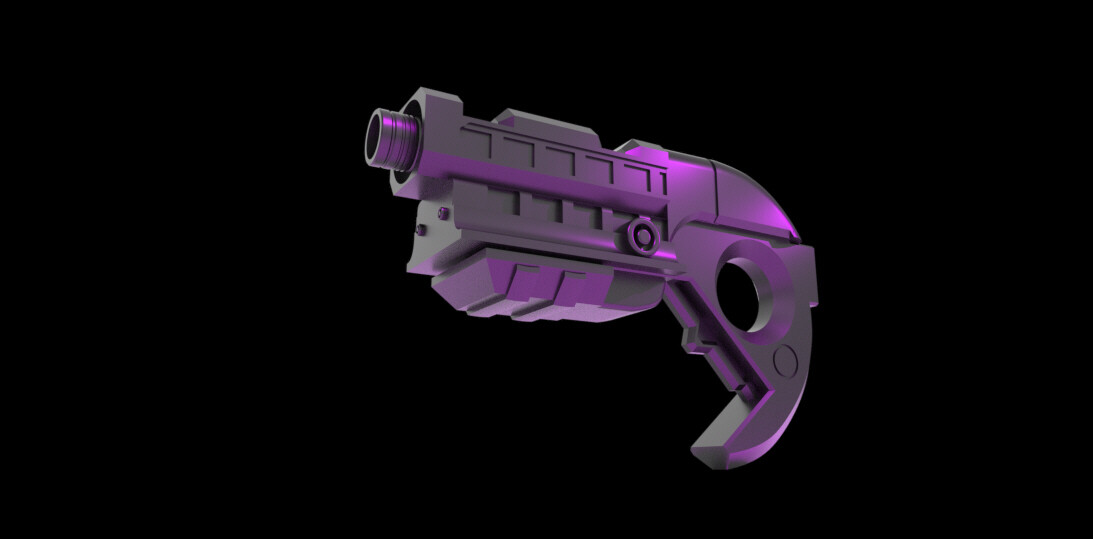 ArtStation - Sontaran Kaagh Blaster