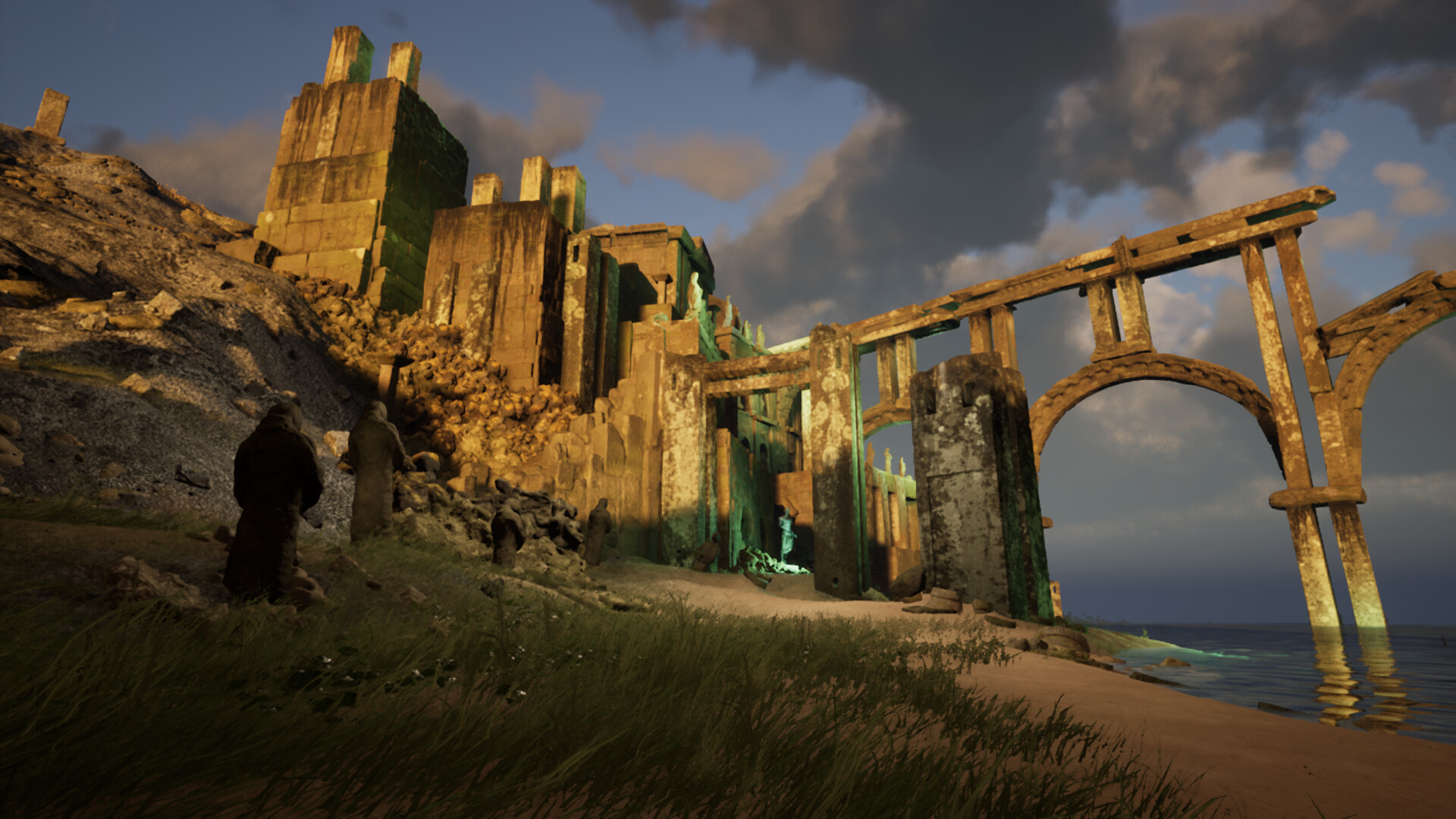 ArtStation - Cursed Dock Ruins