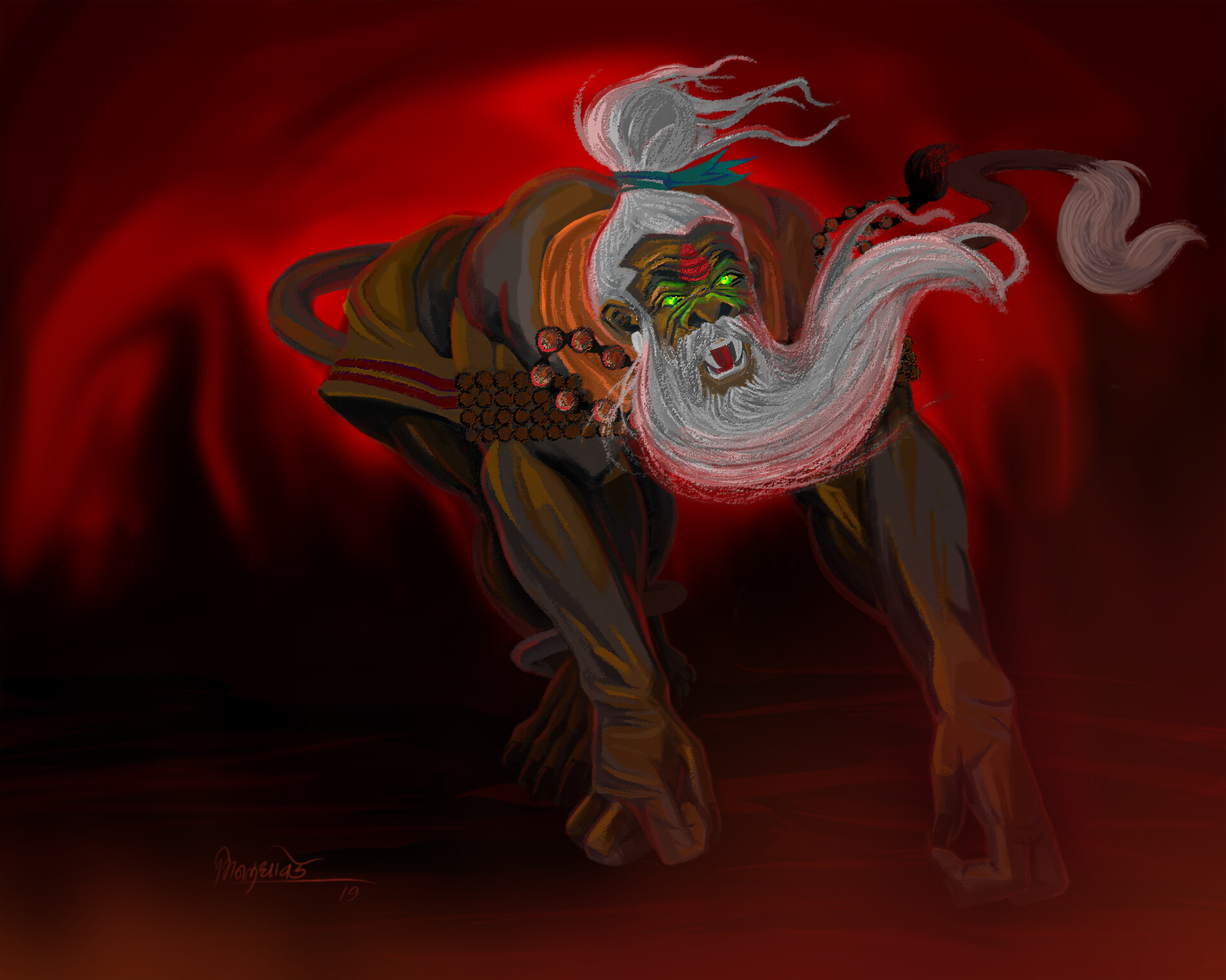 ArtStation - mythological character