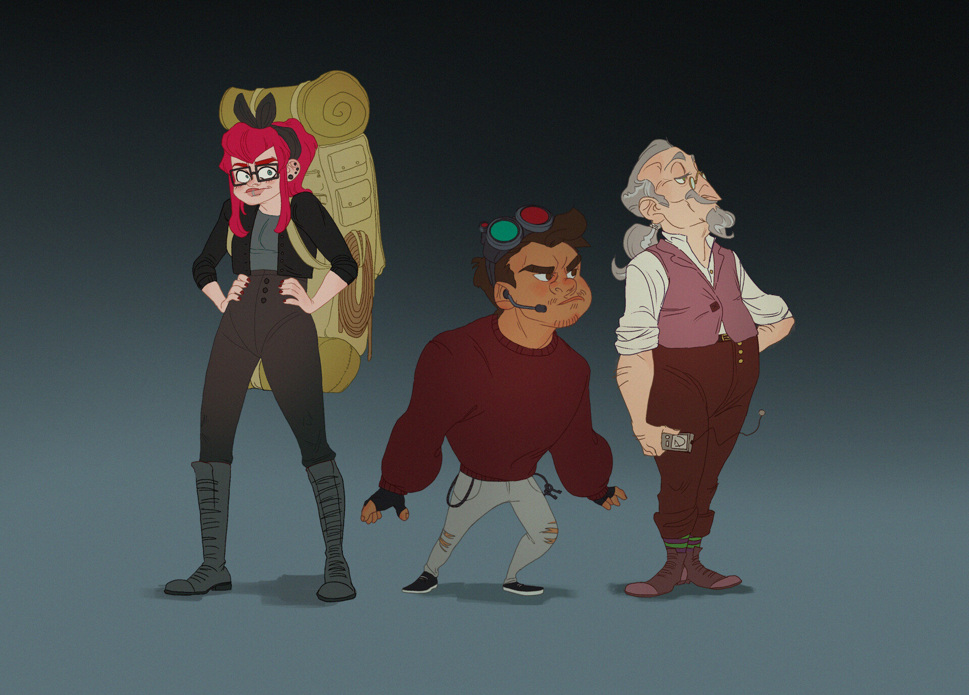 ArtStation - Ghost Hunters – Boo Crew