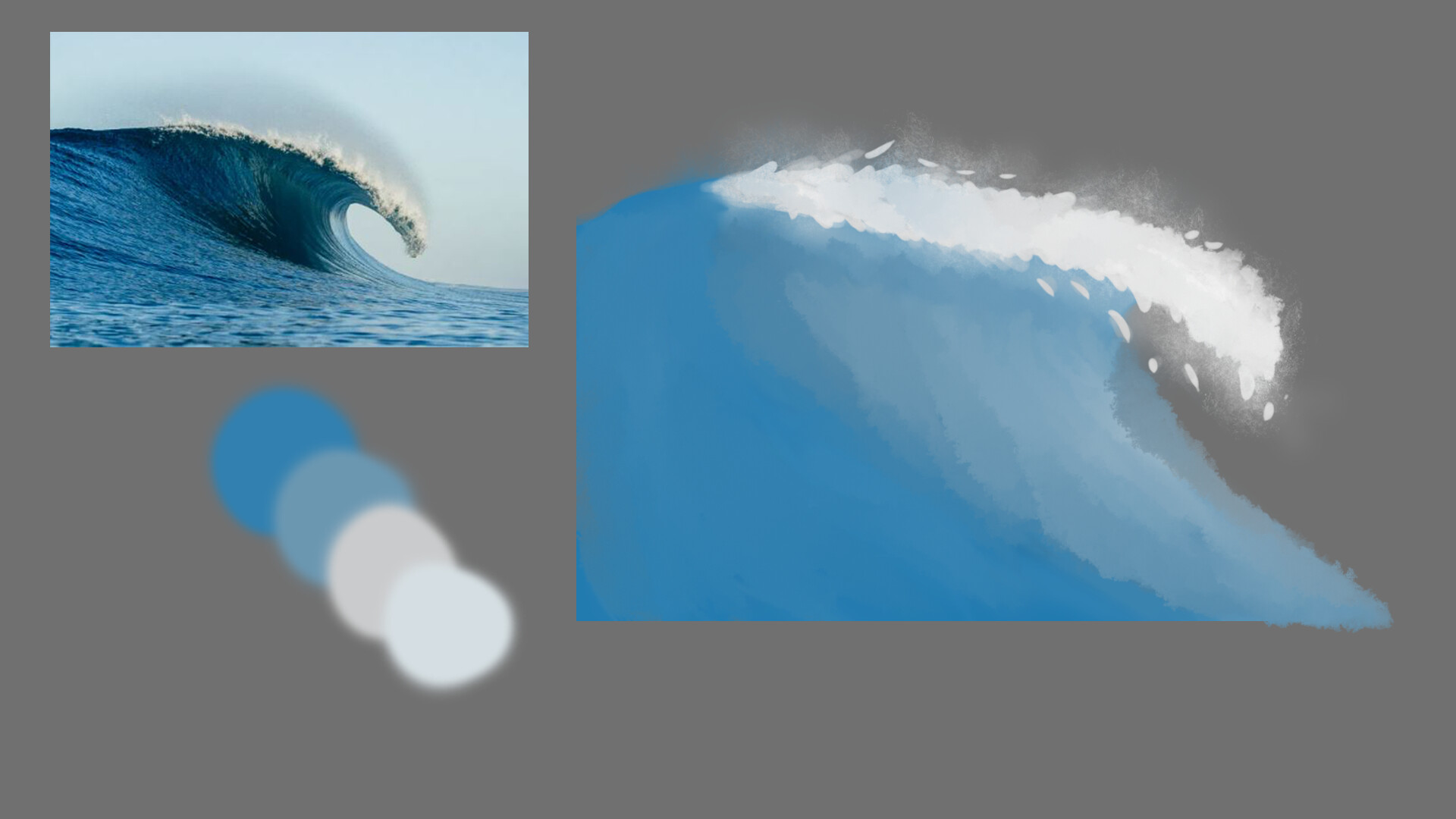 ArtStation - Wave Study