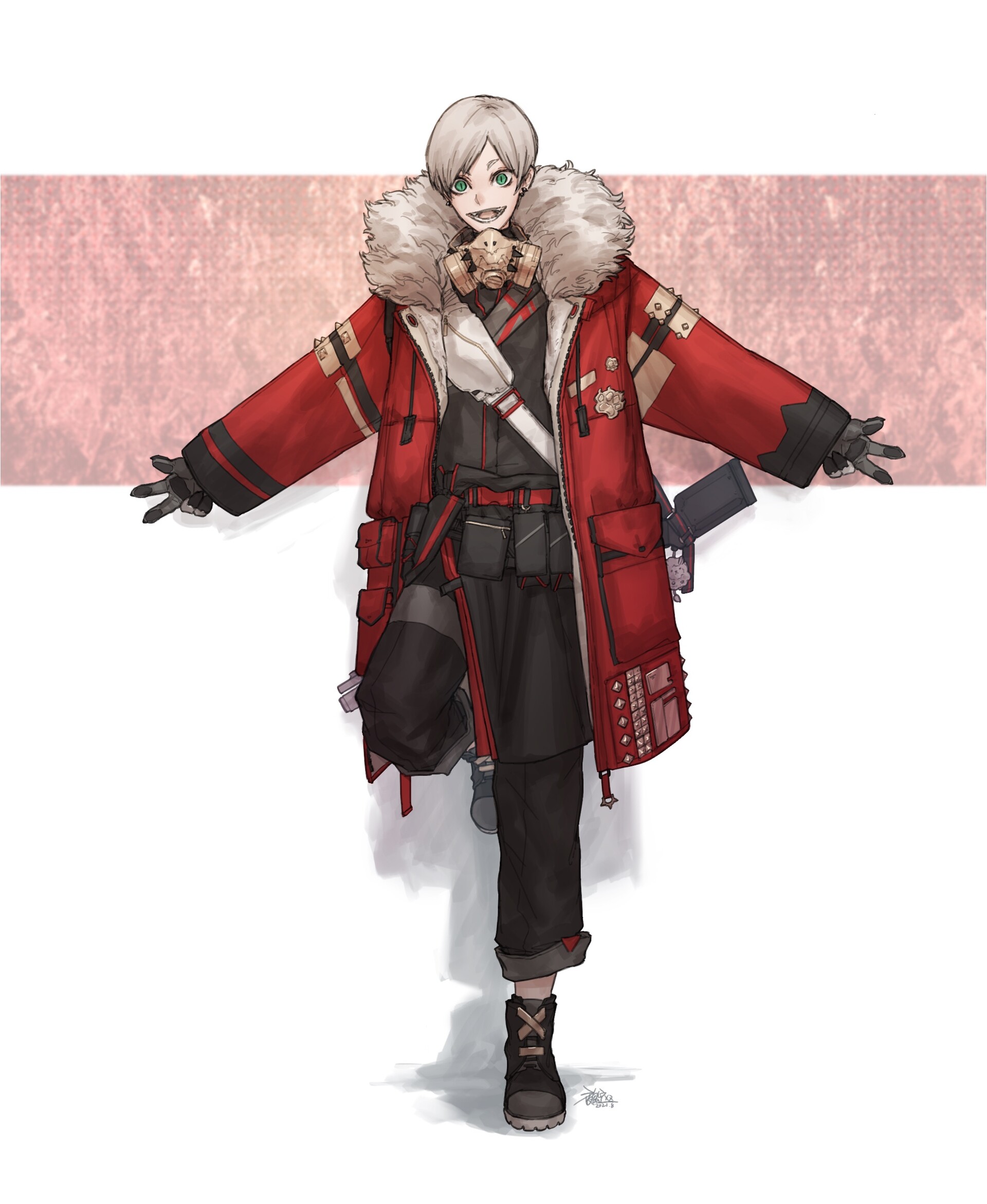 ArtStation - Haikyu!! fanart: Cyberpunk Lev Haiba