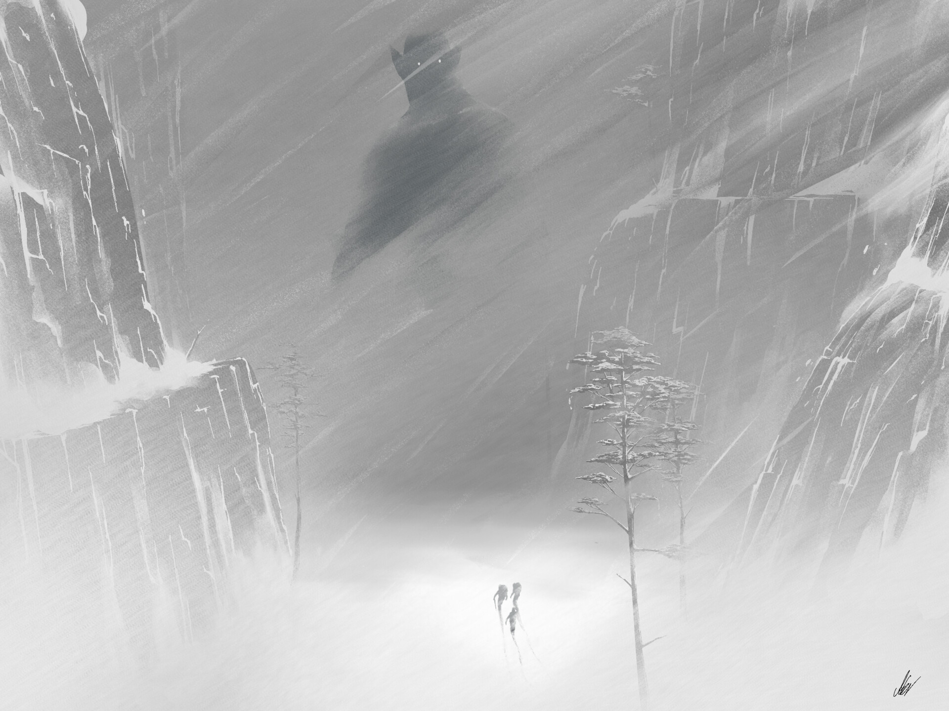 ArtStation - Snow Storm
