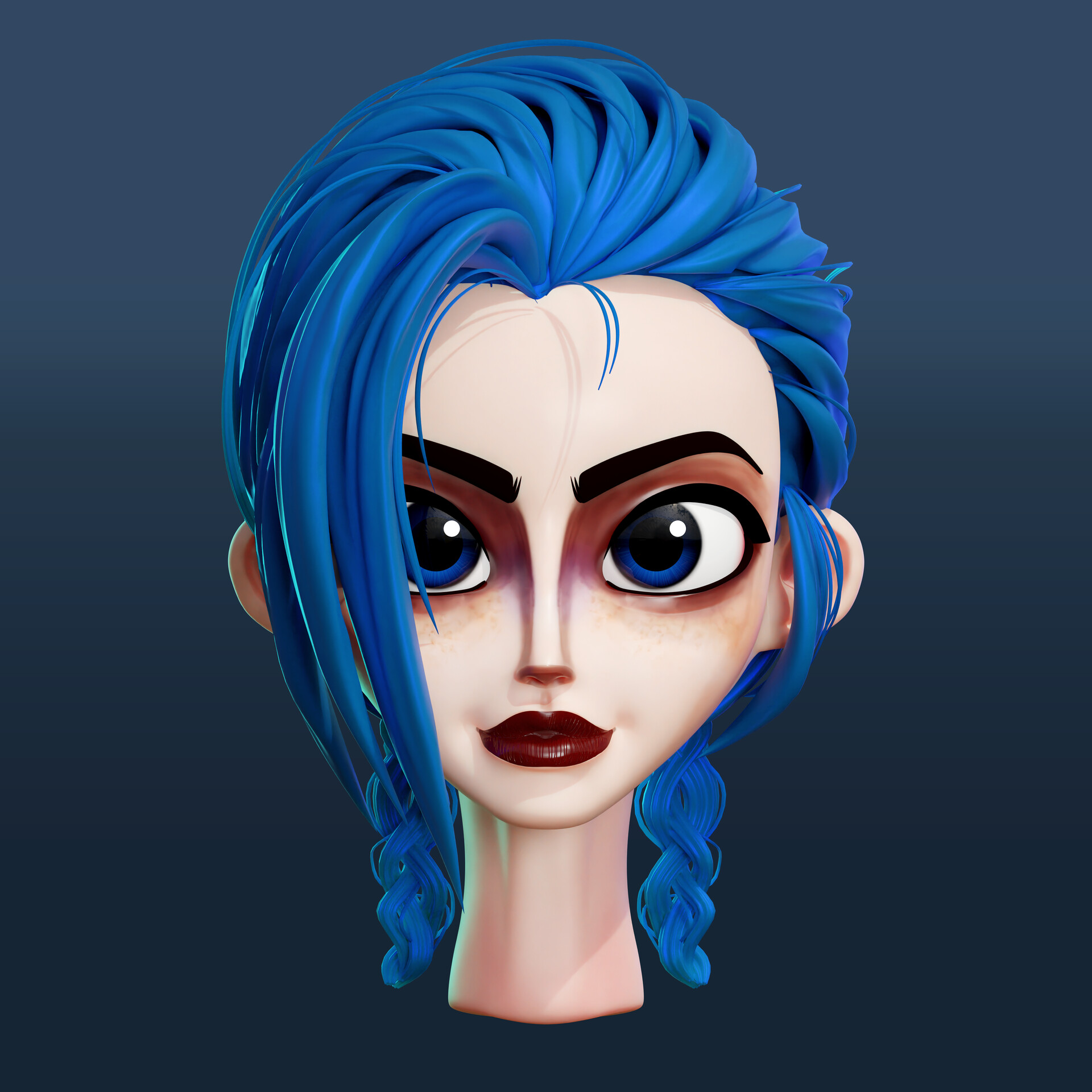 ArtStation - LEAGUE OR LEGENDS ZINX Fan Art