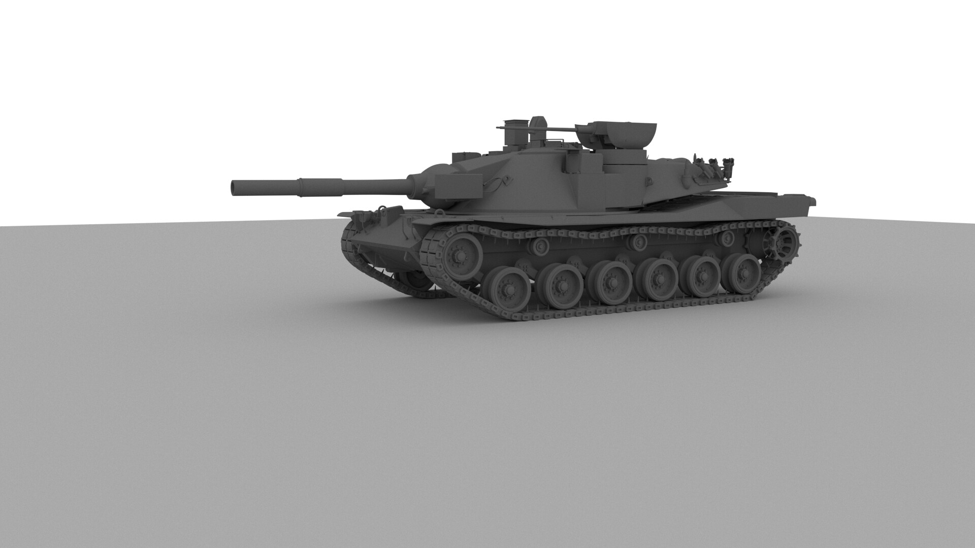 ArtStation - MBT_70 Tank