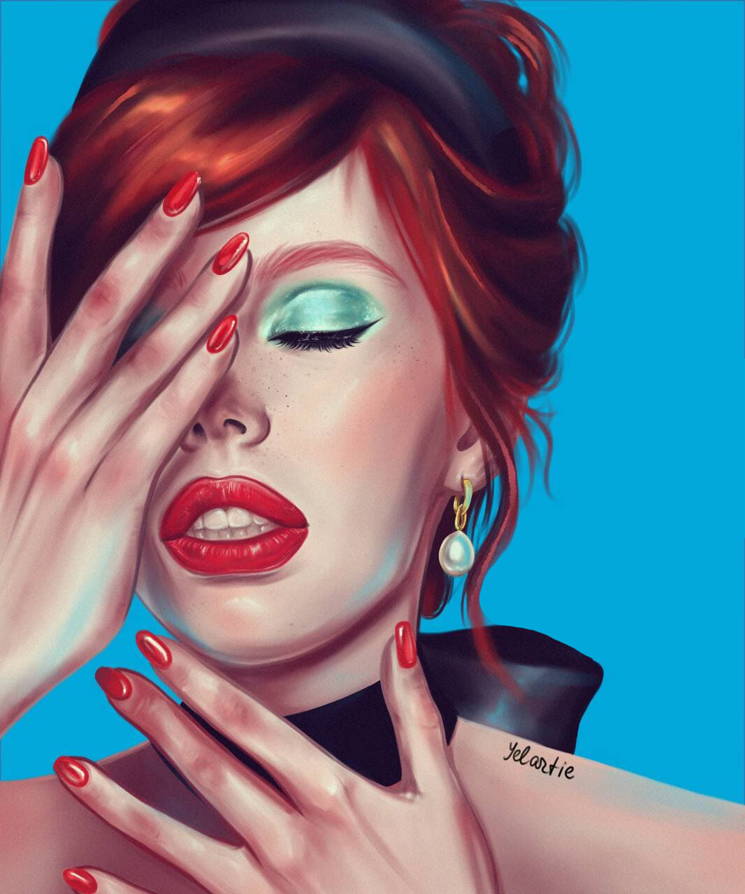 ArtStation - Illustration for Andre TAN x Moi Sofism collection