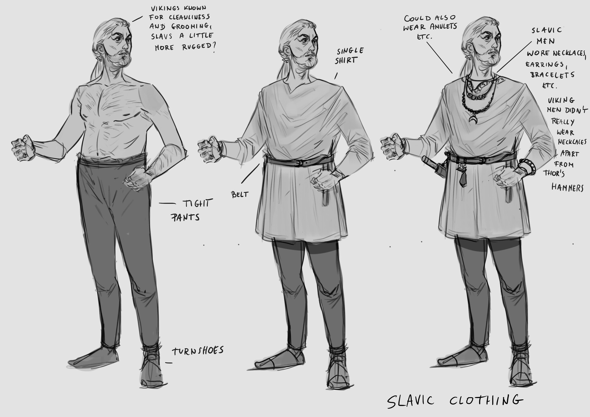 ArtStation - False Gods Clothing sheets