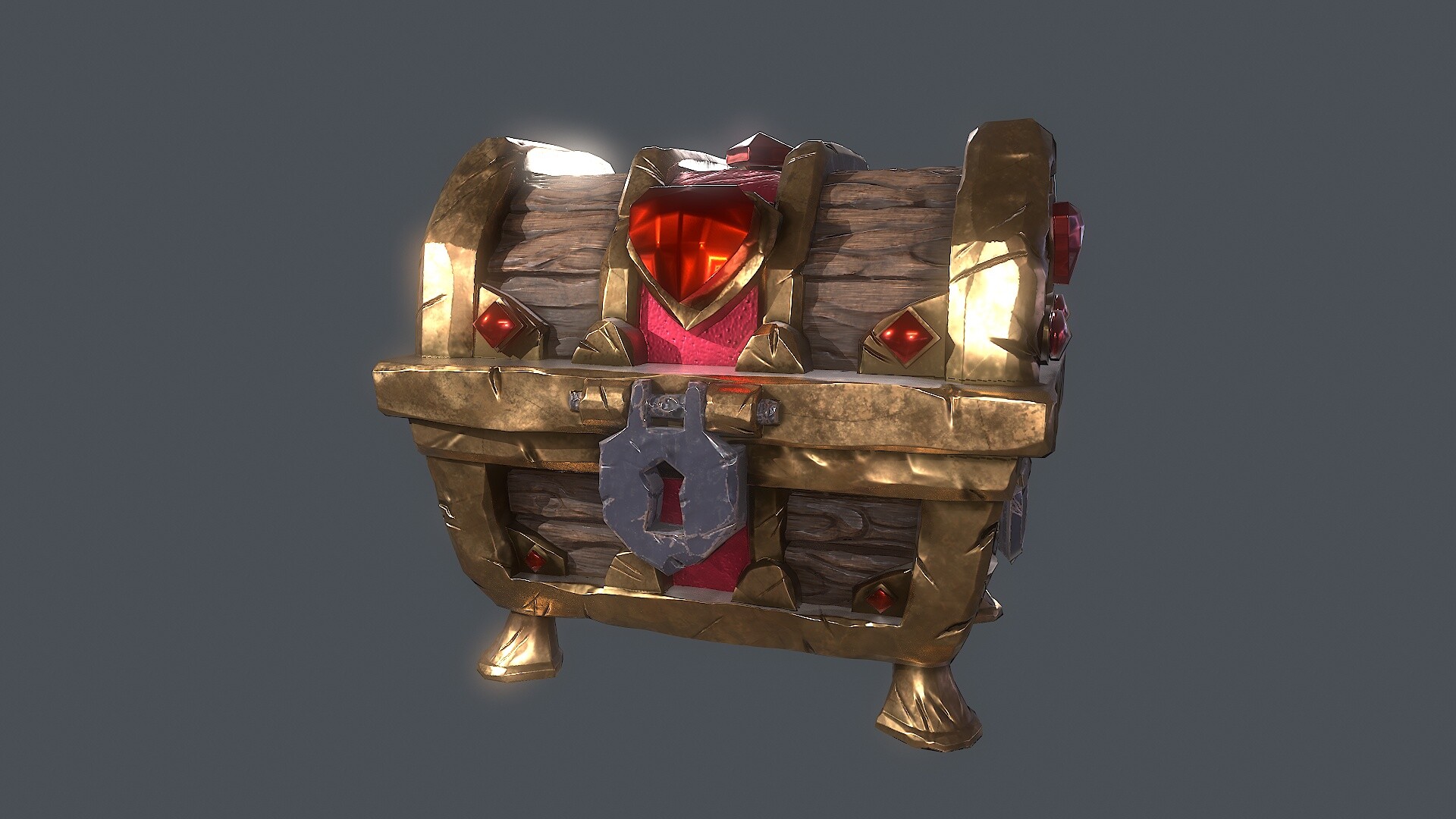 ArtStation - treasure chest_D