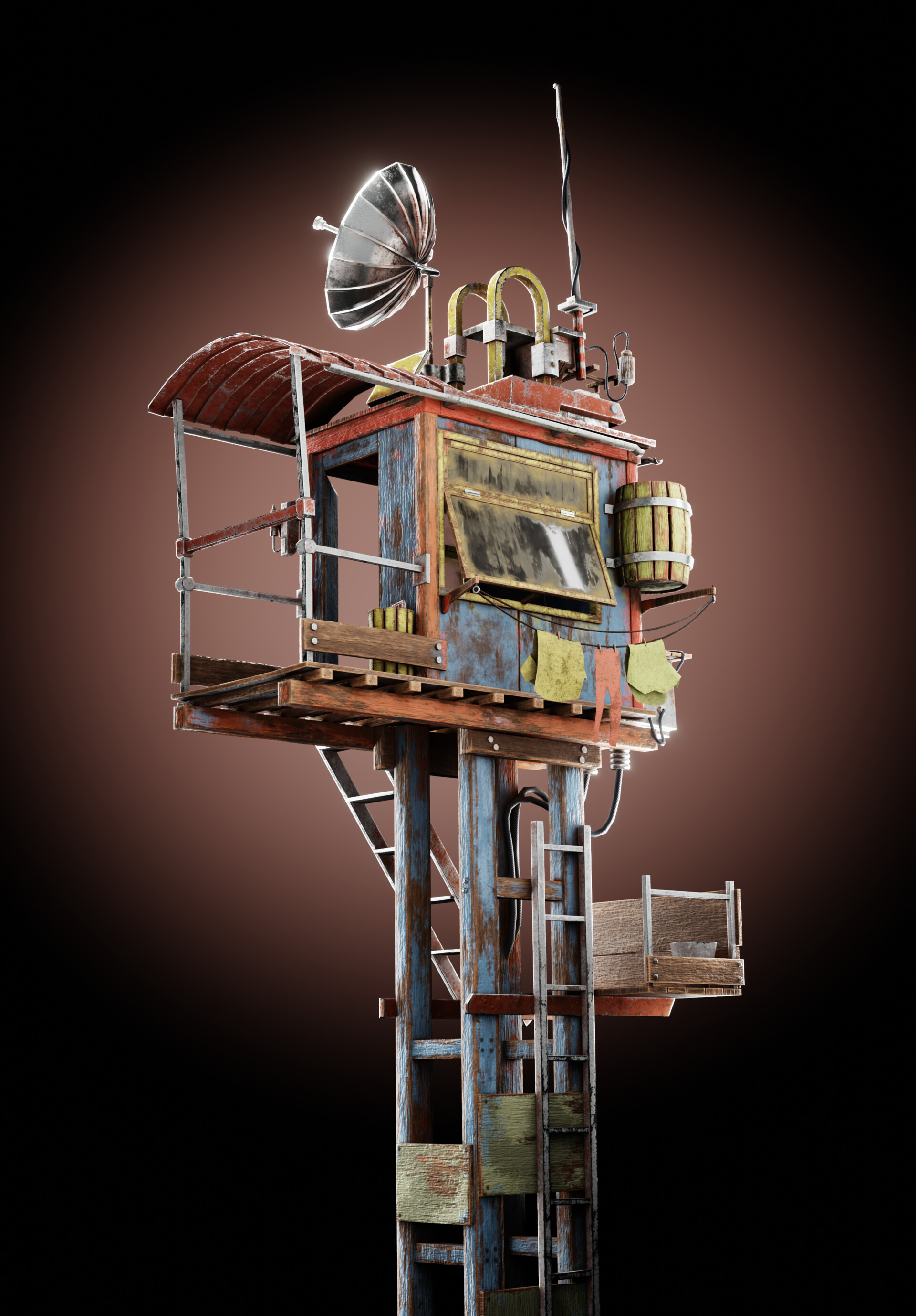 ArtStation - Viewpoint Watchtower