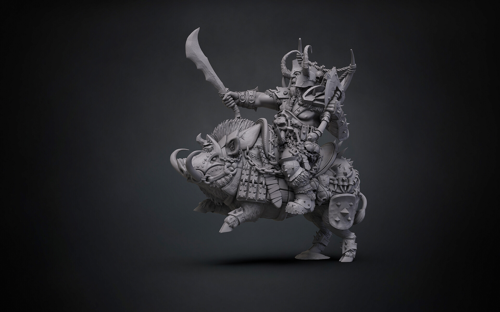 ArtStation - Ogre Hero Knightly