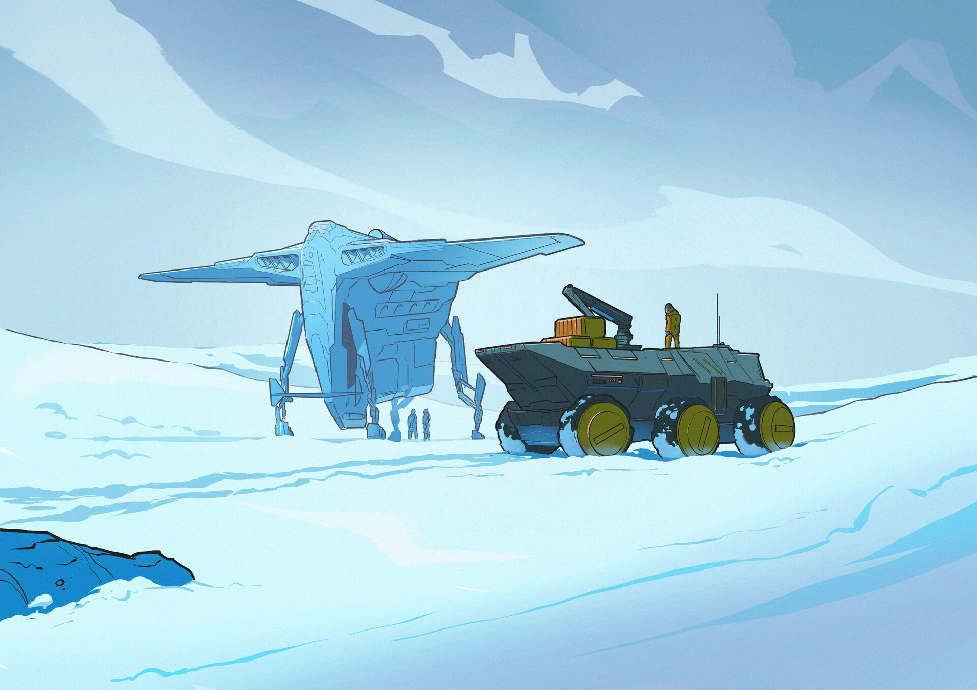 ArtStation - CNOH-70 Reload & Refuel