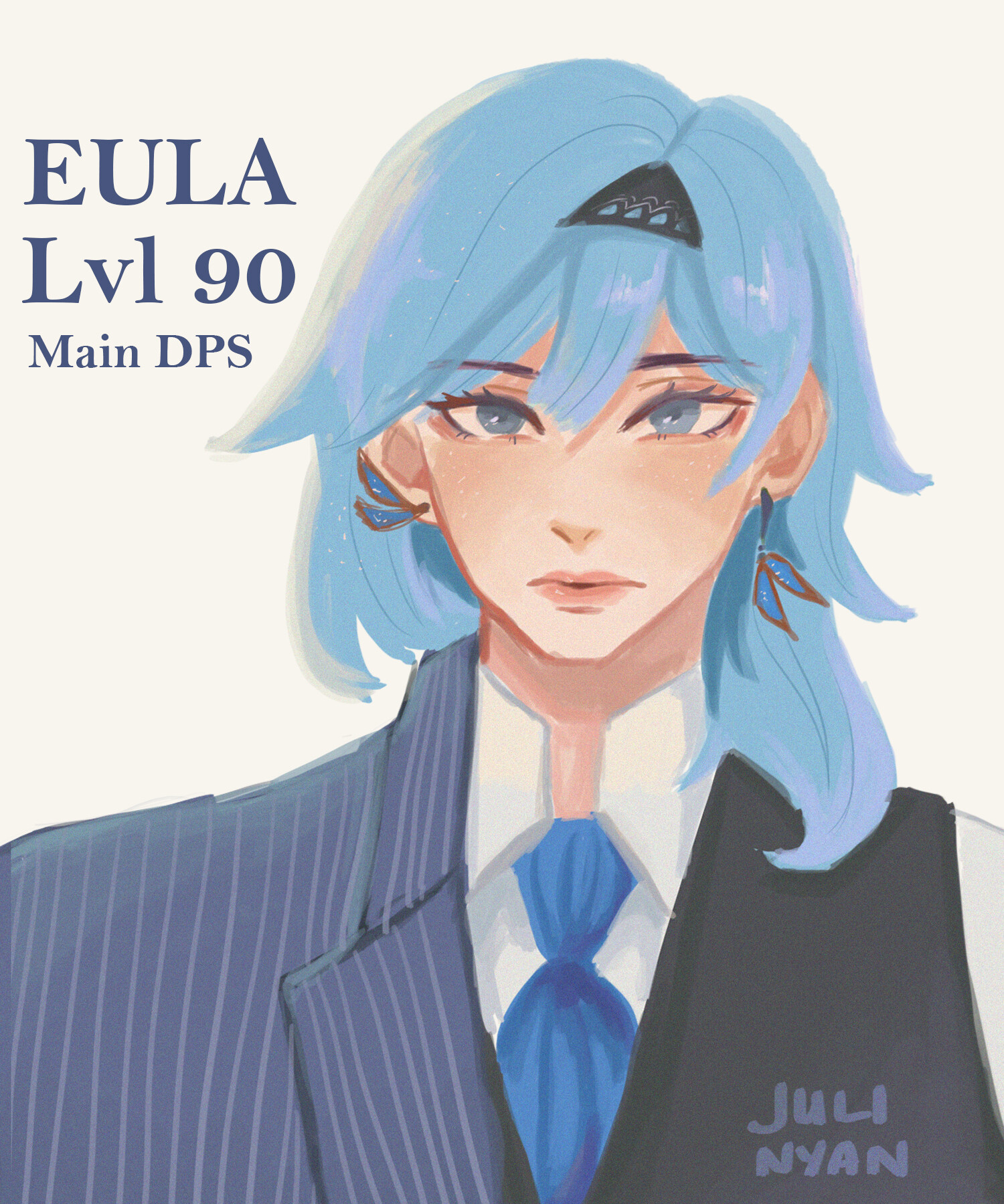 ArtStation - Eula, My Genshin Main DPS