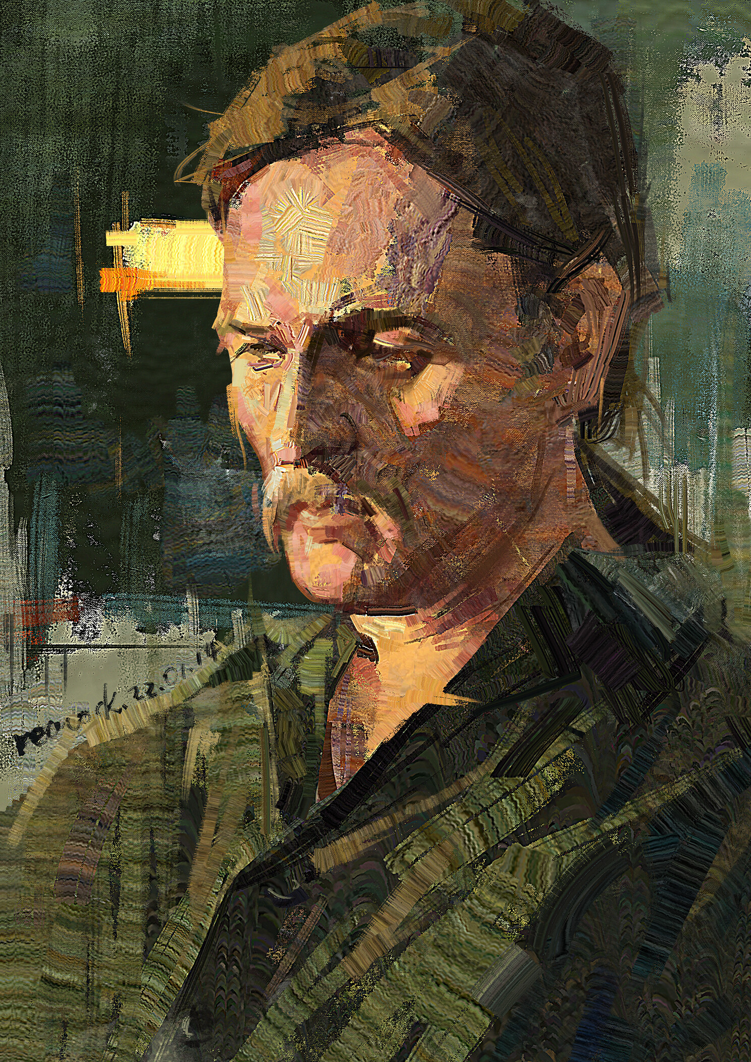 ArtStation - 真探 - True Detective- Rustin Cohle-220114