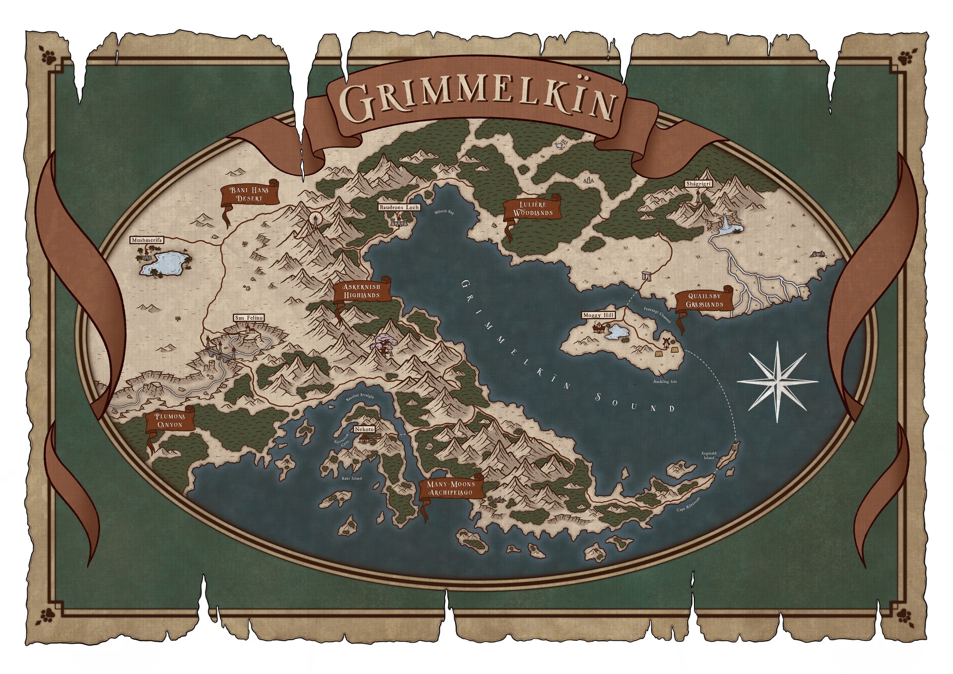 ArtStation - Grimmelkïn Map