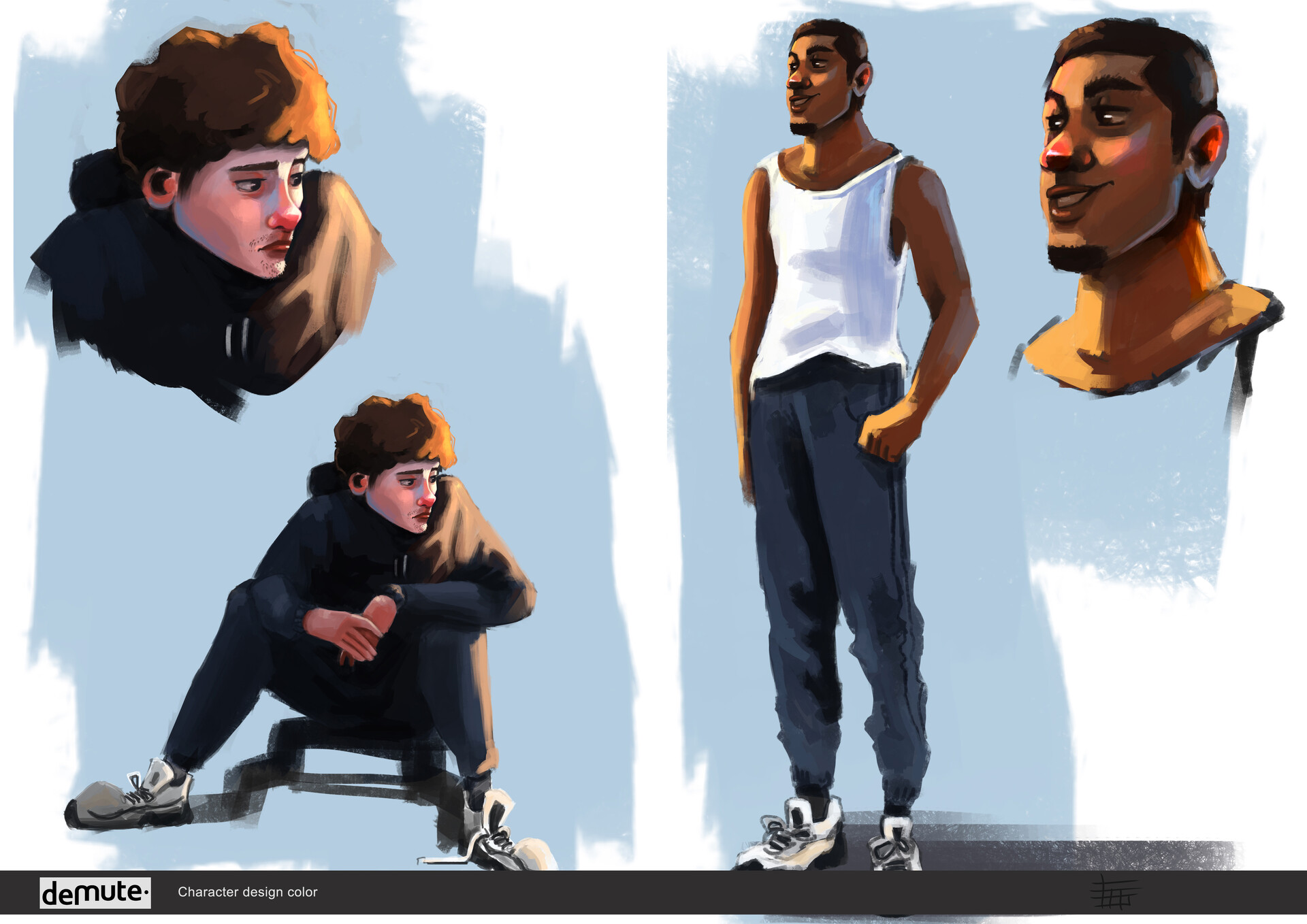 ArtStation - Character Design for Demute