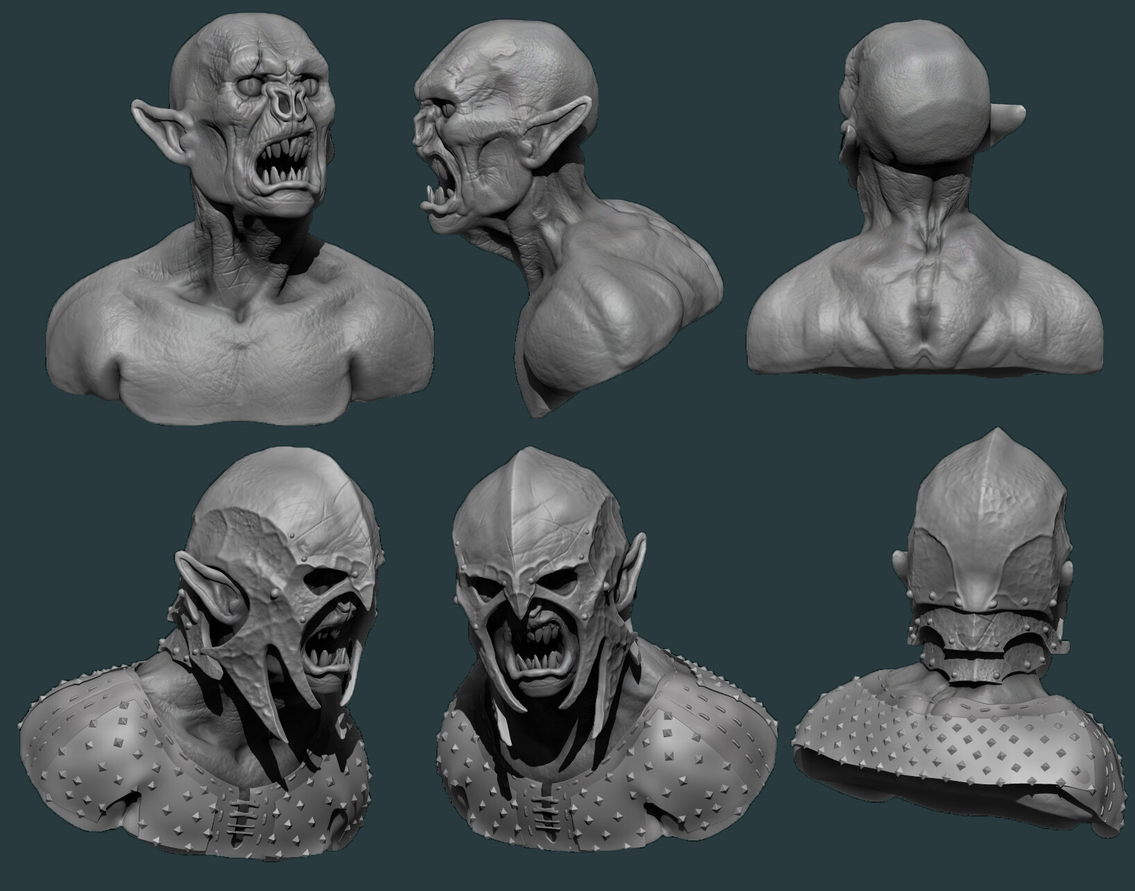 ArtStation - Batwing Clan Orc