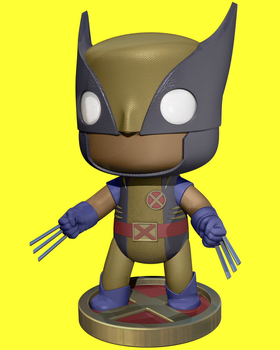 ArtStation - Cute Wolverine