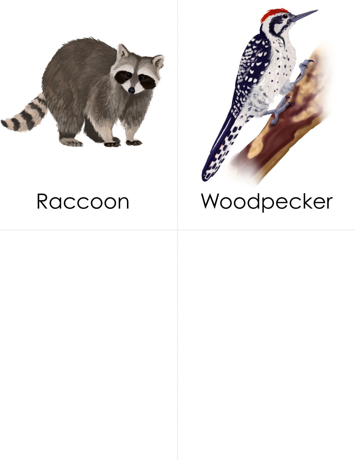 Lindsey Mitchell - Woodland animal cards