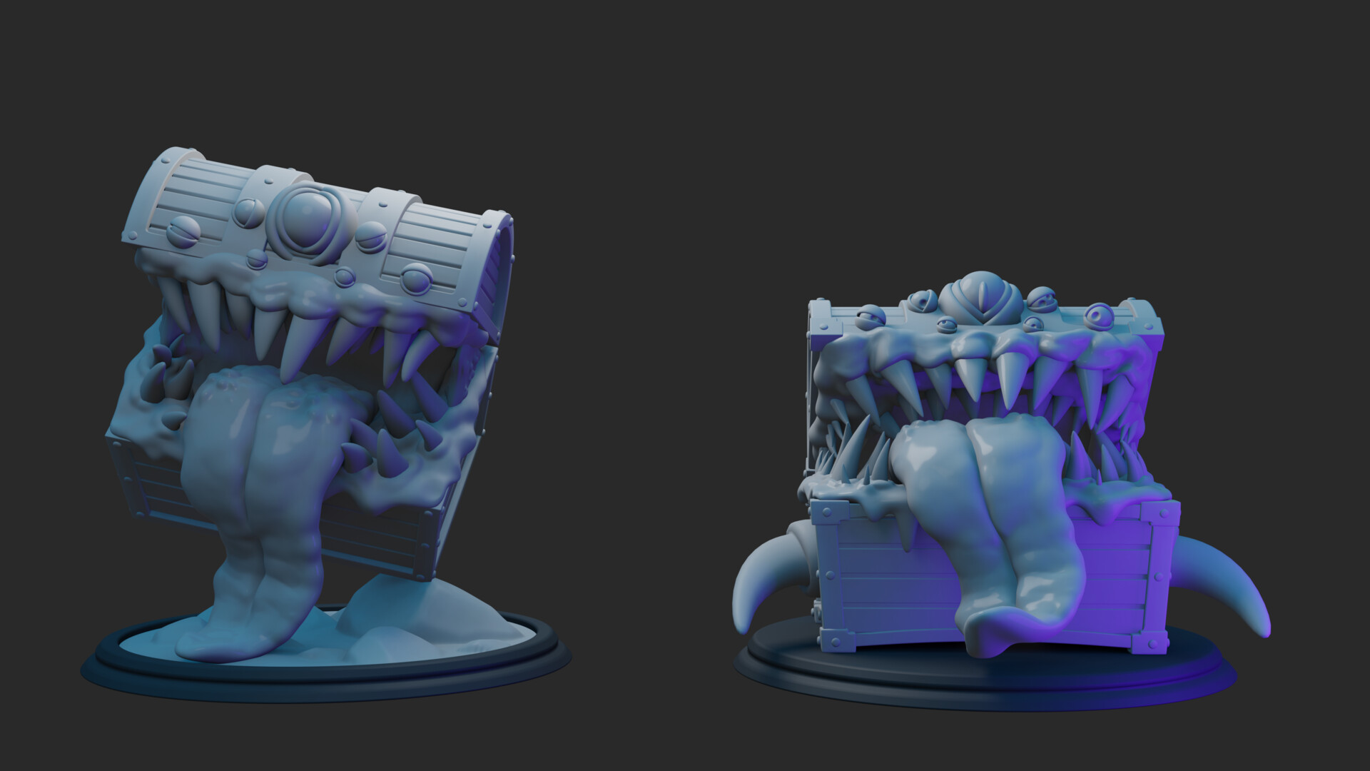 ArtStation - Late Night Sculpting : Mimic for 3d print