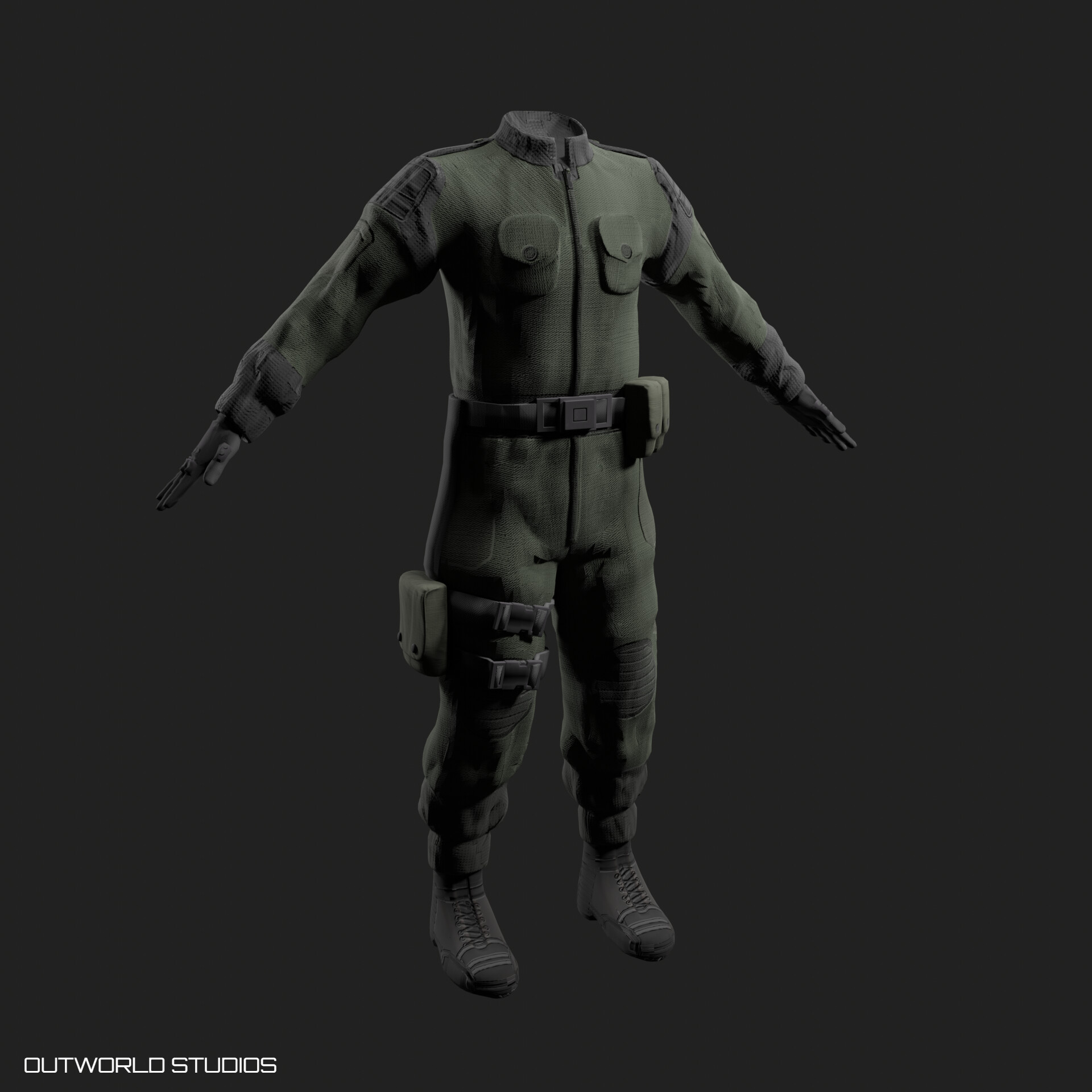 ArtStation - Combat Uniform