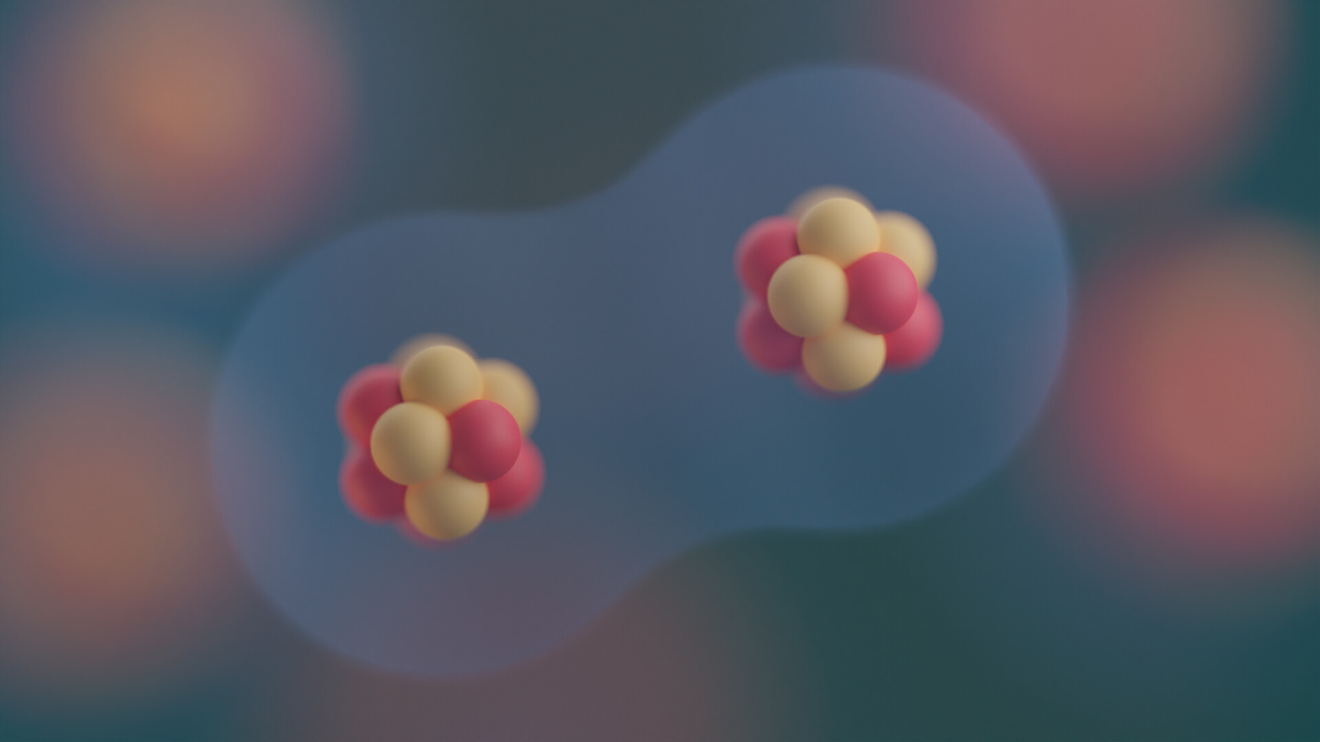 ArtStation - Tiny Molecule Render