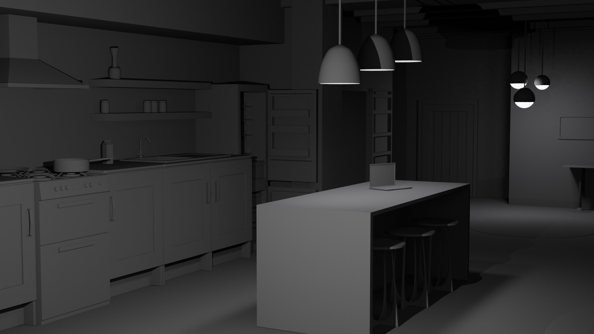 Paul Ford - Kitchen Render
