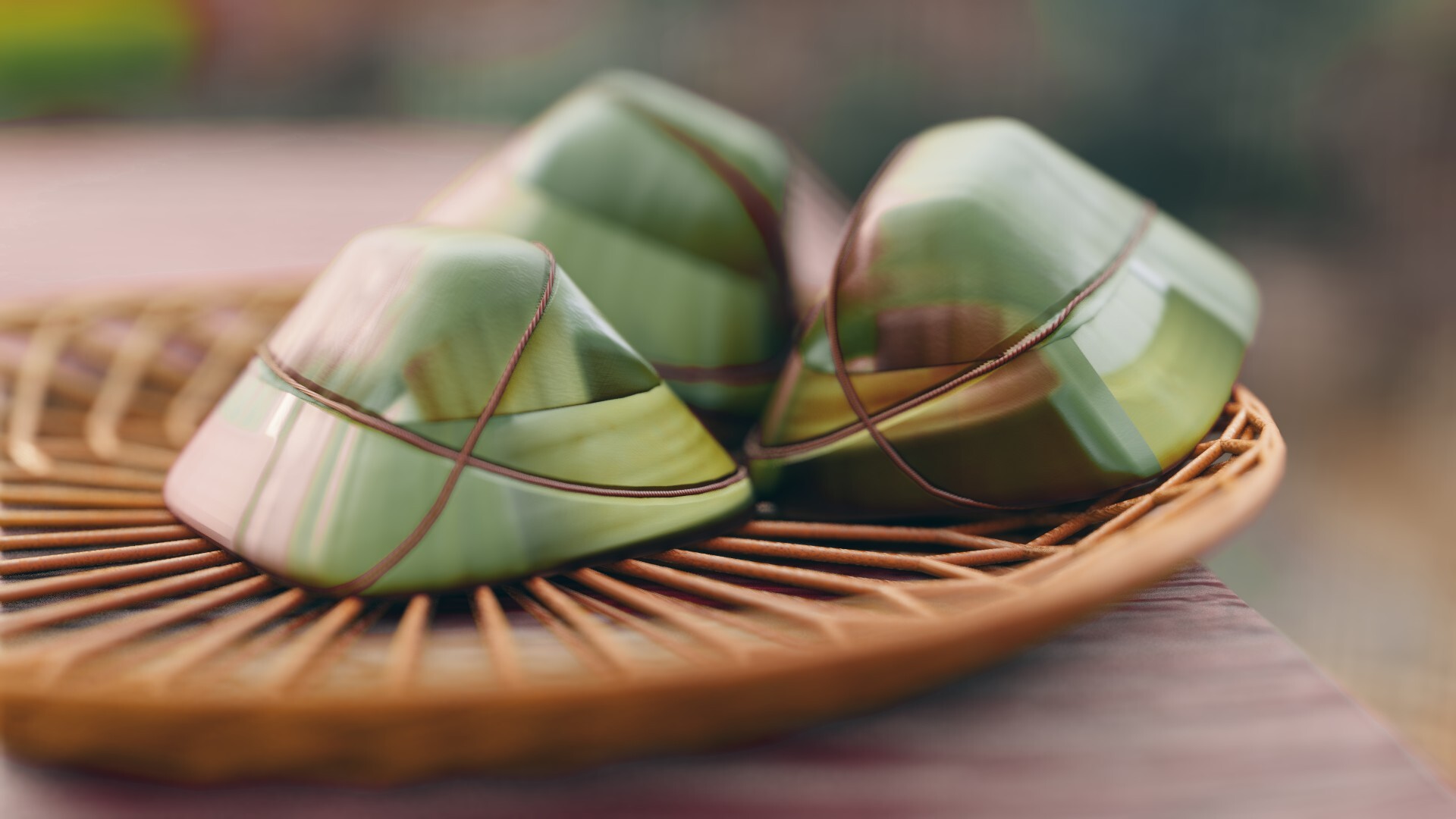 ArtStation - Zongzi for Mid-Autumn Fesitival