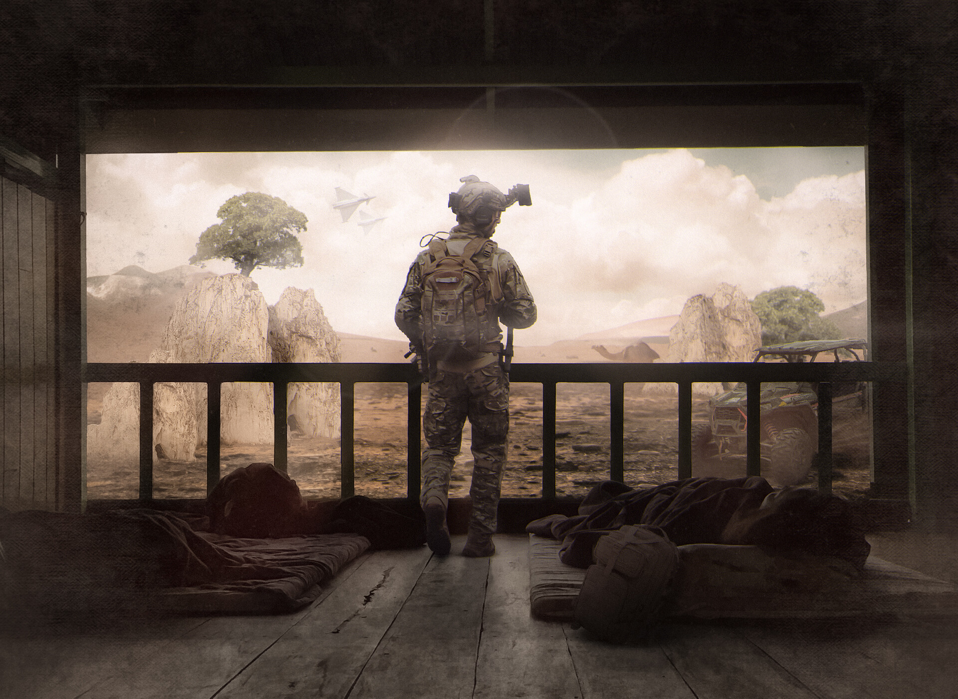 ArtStation - War view