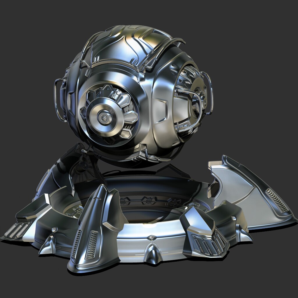 ArtStation - Starcraft 2 Photon Cannon (Hard Surface Study)