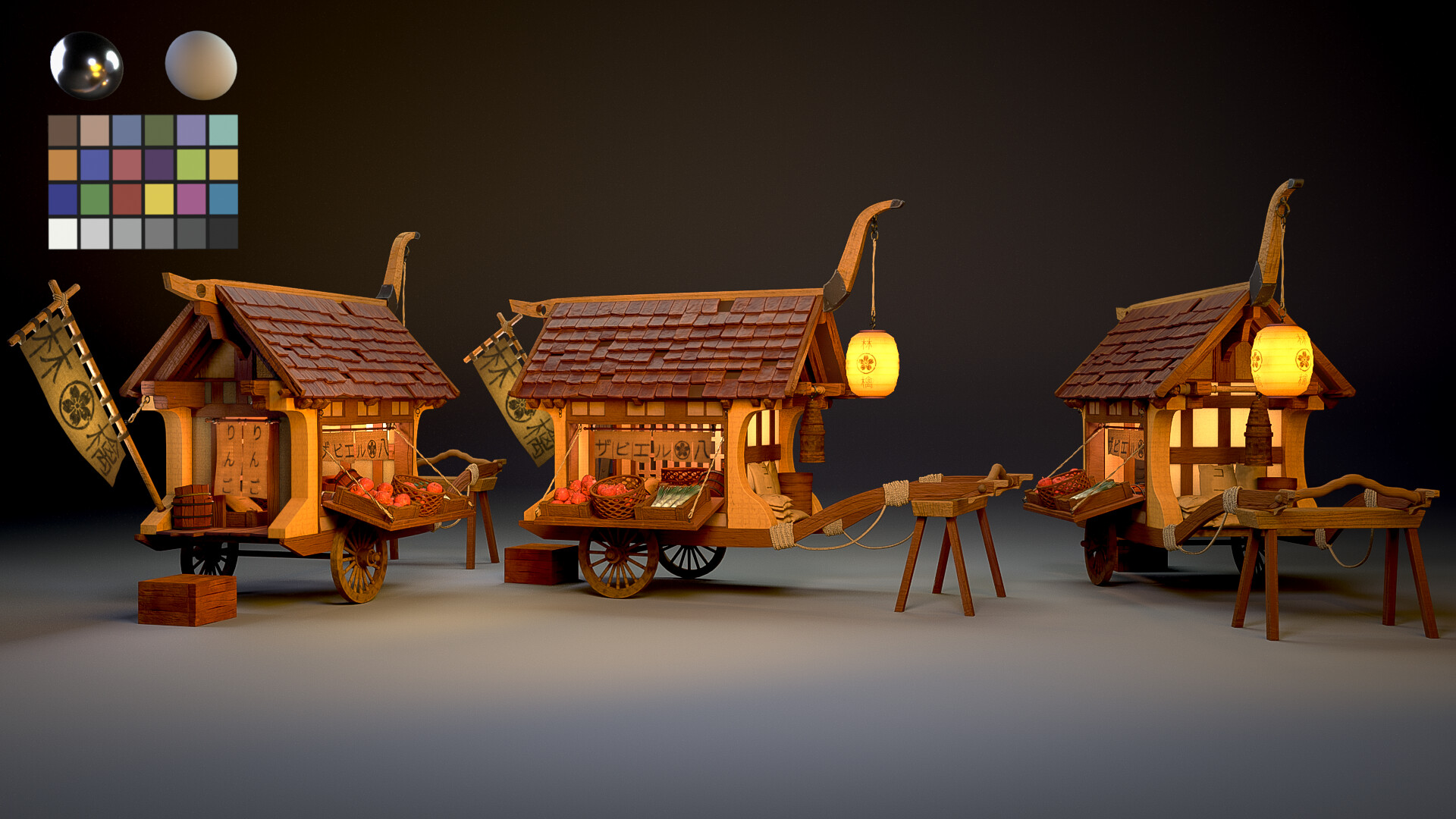 ArtStation - Apple Cart