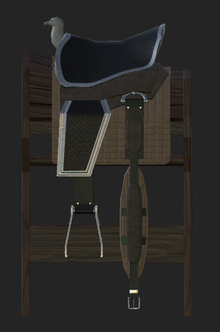 ArtStation - Fantasy Saddle