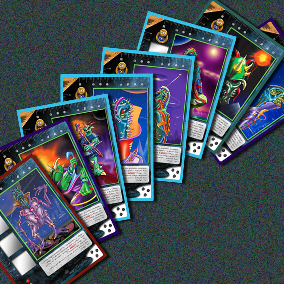 ArtStation - Alien Card Collection
