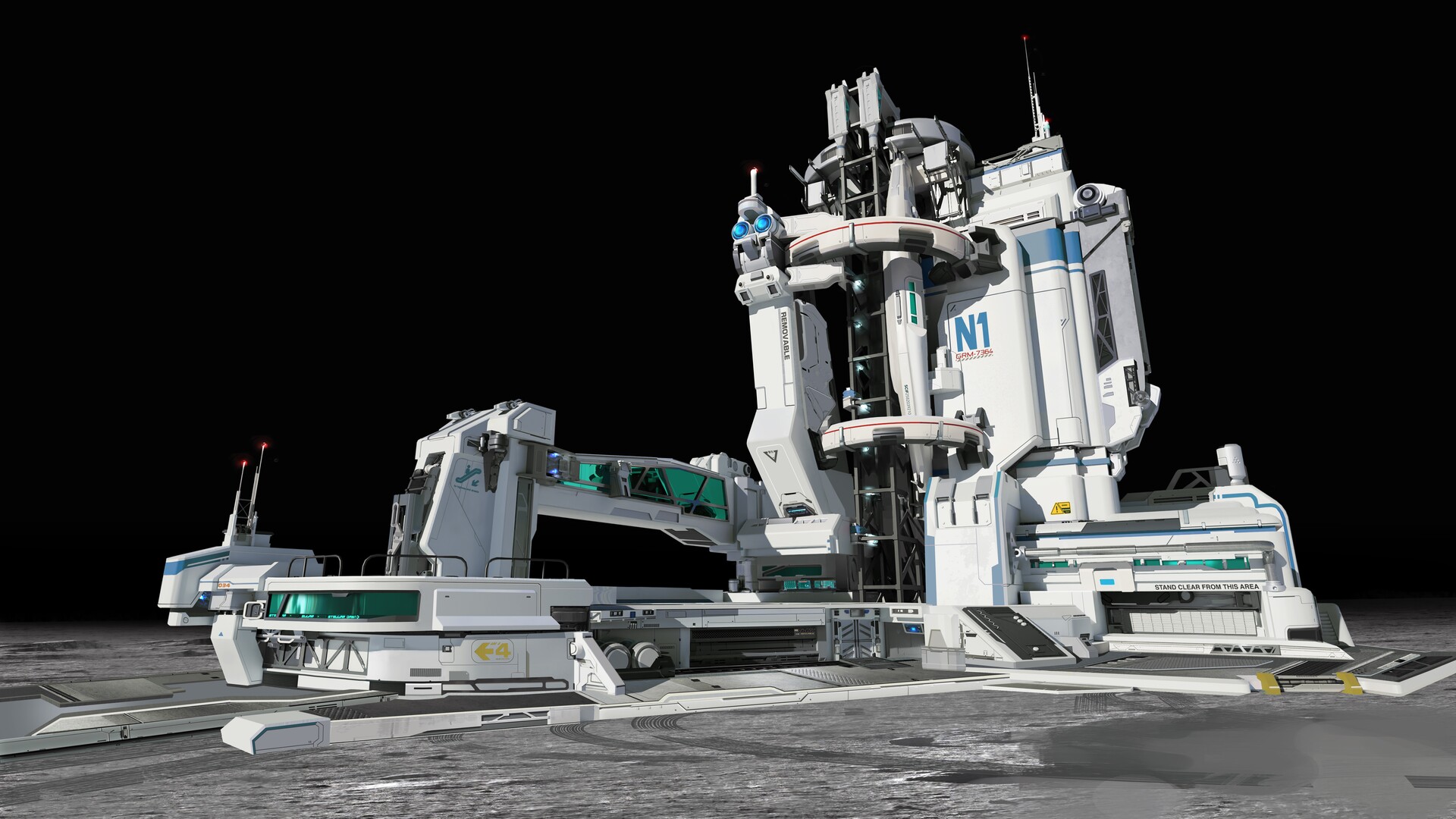 ArtStation - 地心列车/sci-fi train to the earth's core