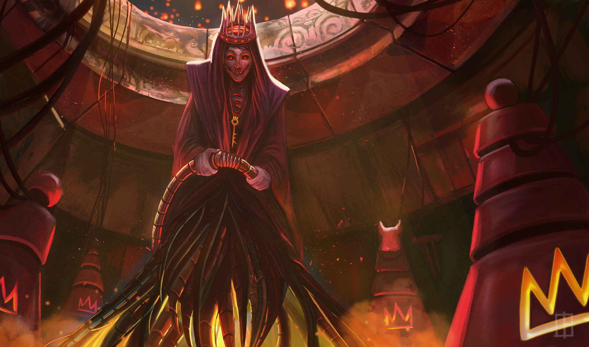 ArtStation - The Red Queen